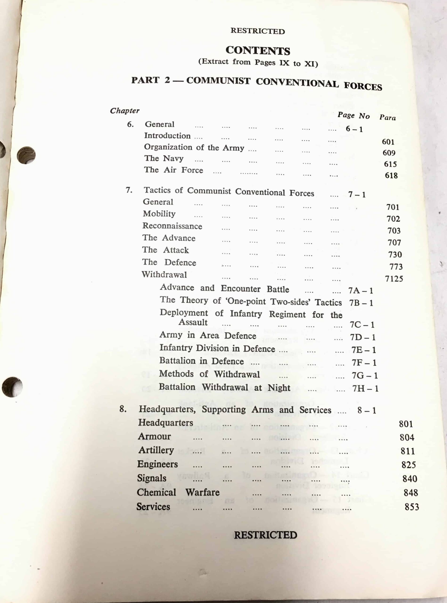Australian Intelligence Manual - Asian Communist Armies and Guerrilla ...