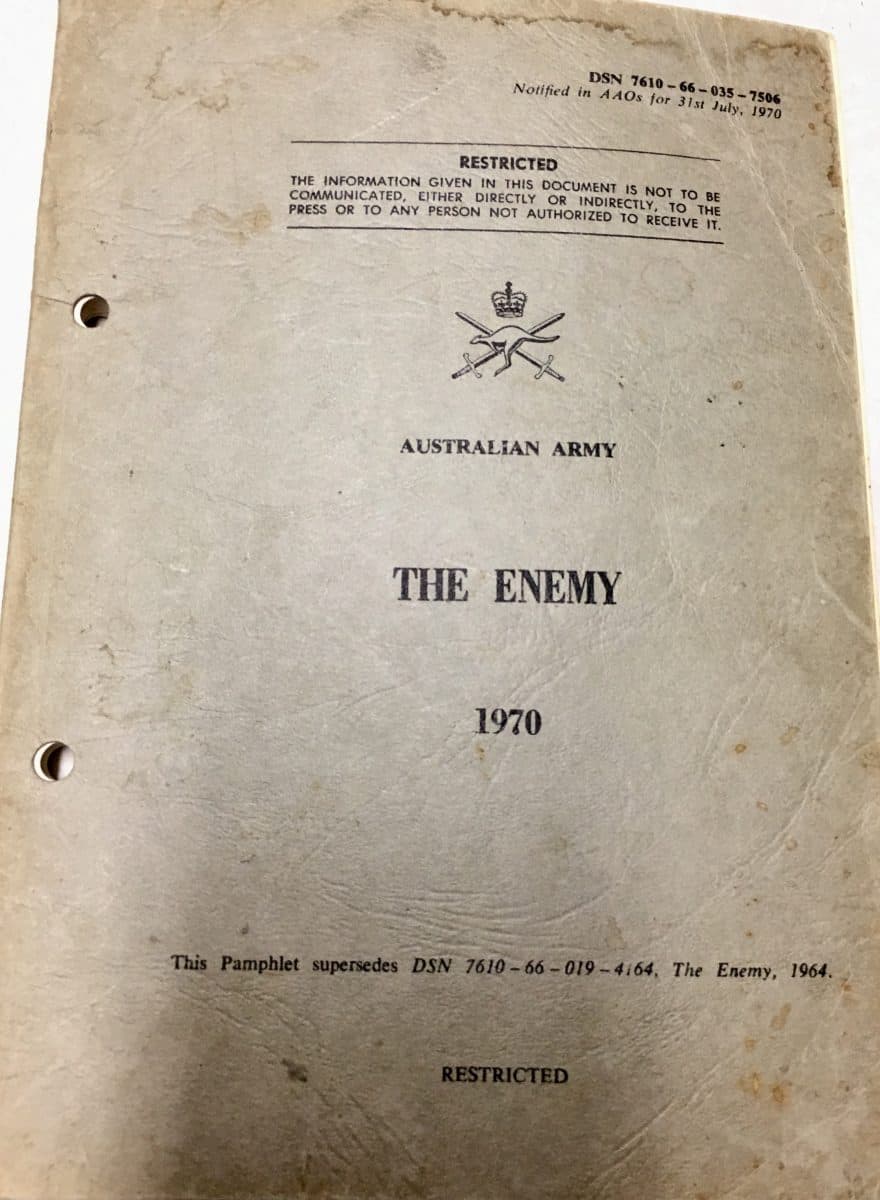 Australian Intelligence Manual - Asian Communist Armies and Guerrilla ...