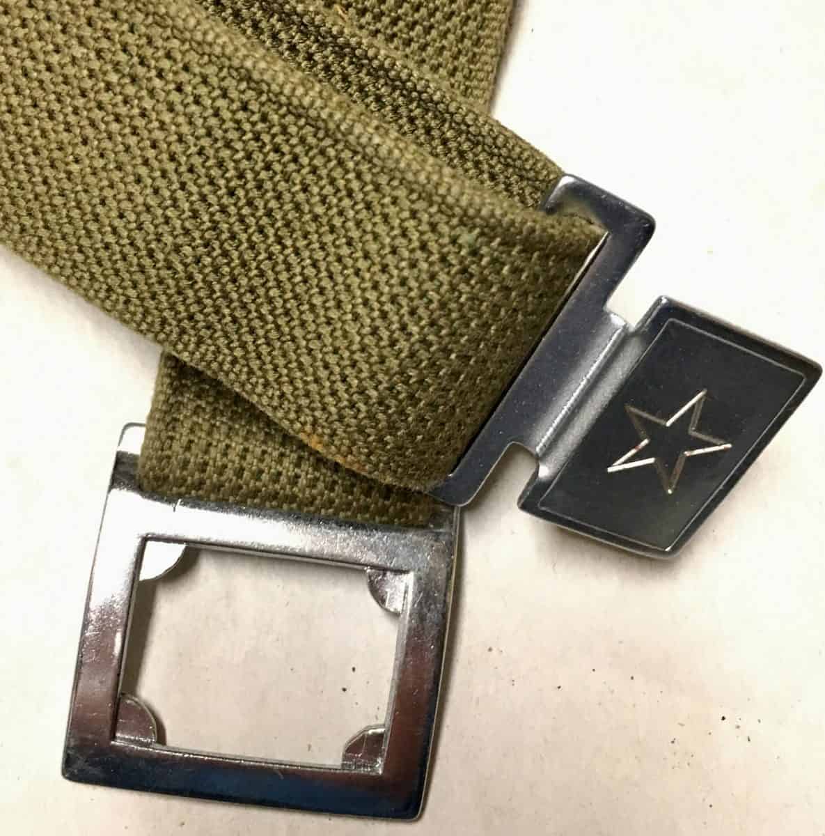 North Vietnamese Army Web Belt with Interlocking Star Buckle 1970 ...
