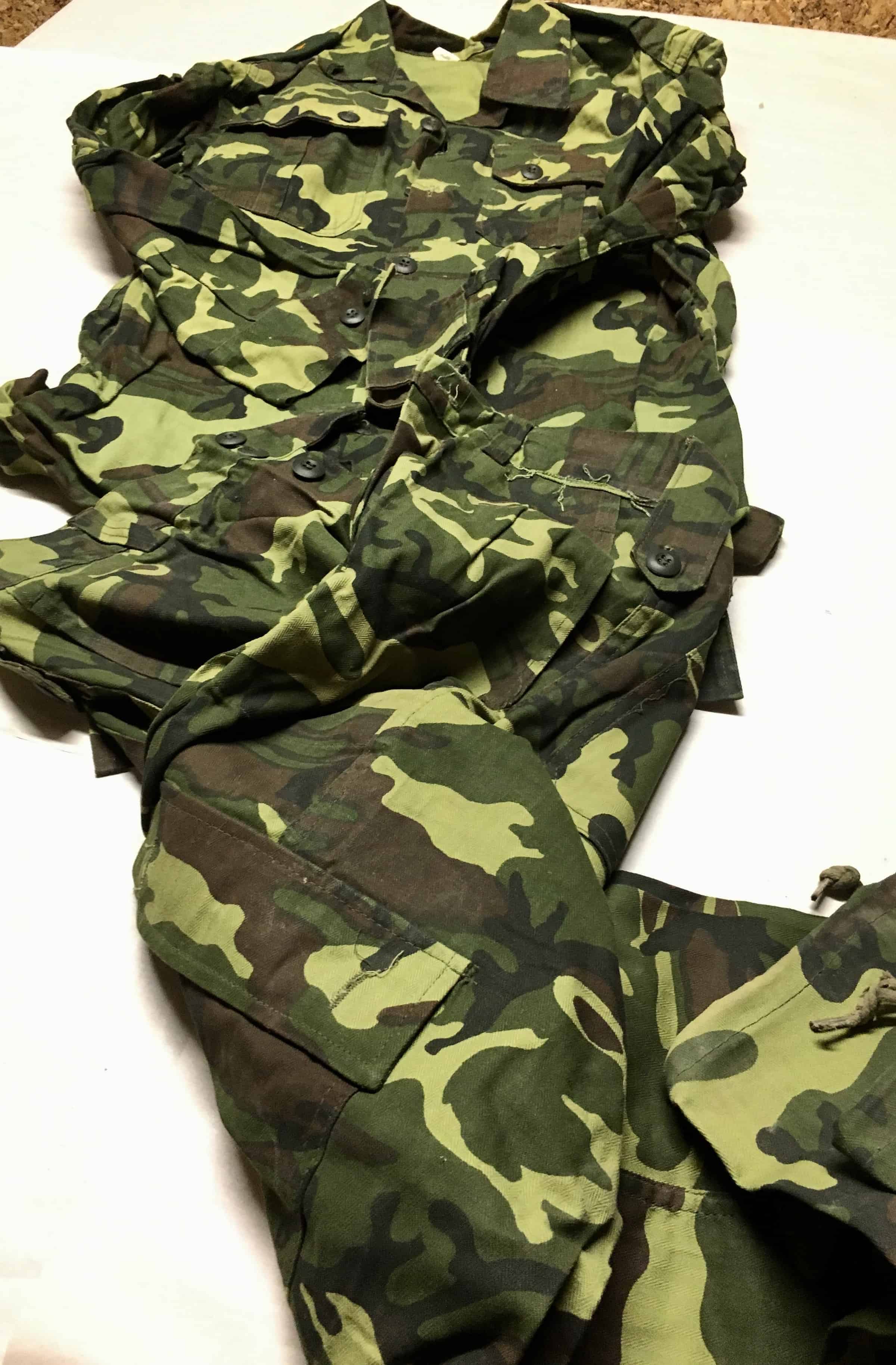 Iraqi Popular Army of Baghdad Pattern Camouflage Uniform 1st Lt Desert ...