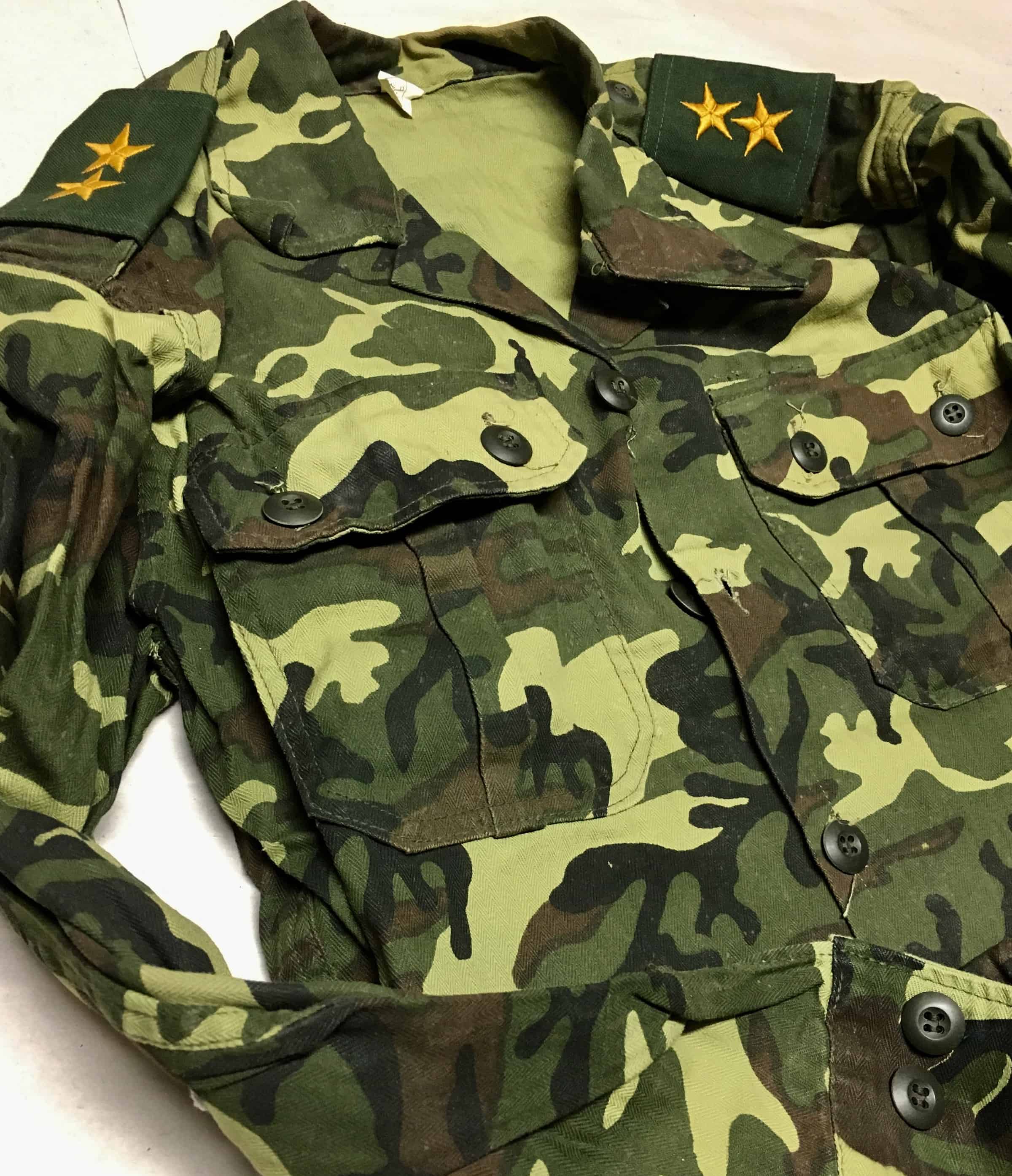 Iraqi Popular Army of Baghdad Pattern Camouflage Uniform 1st Lt Desert ...