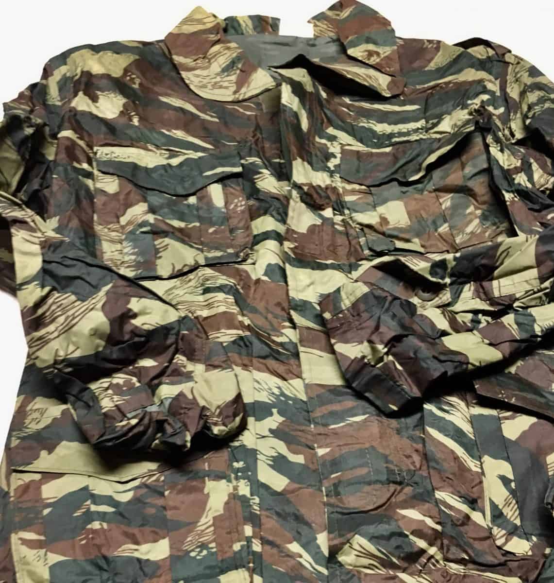 Iraqi Lizard Pattern Camouflage Rain Jacket Desert Storm - Enemy Militaria