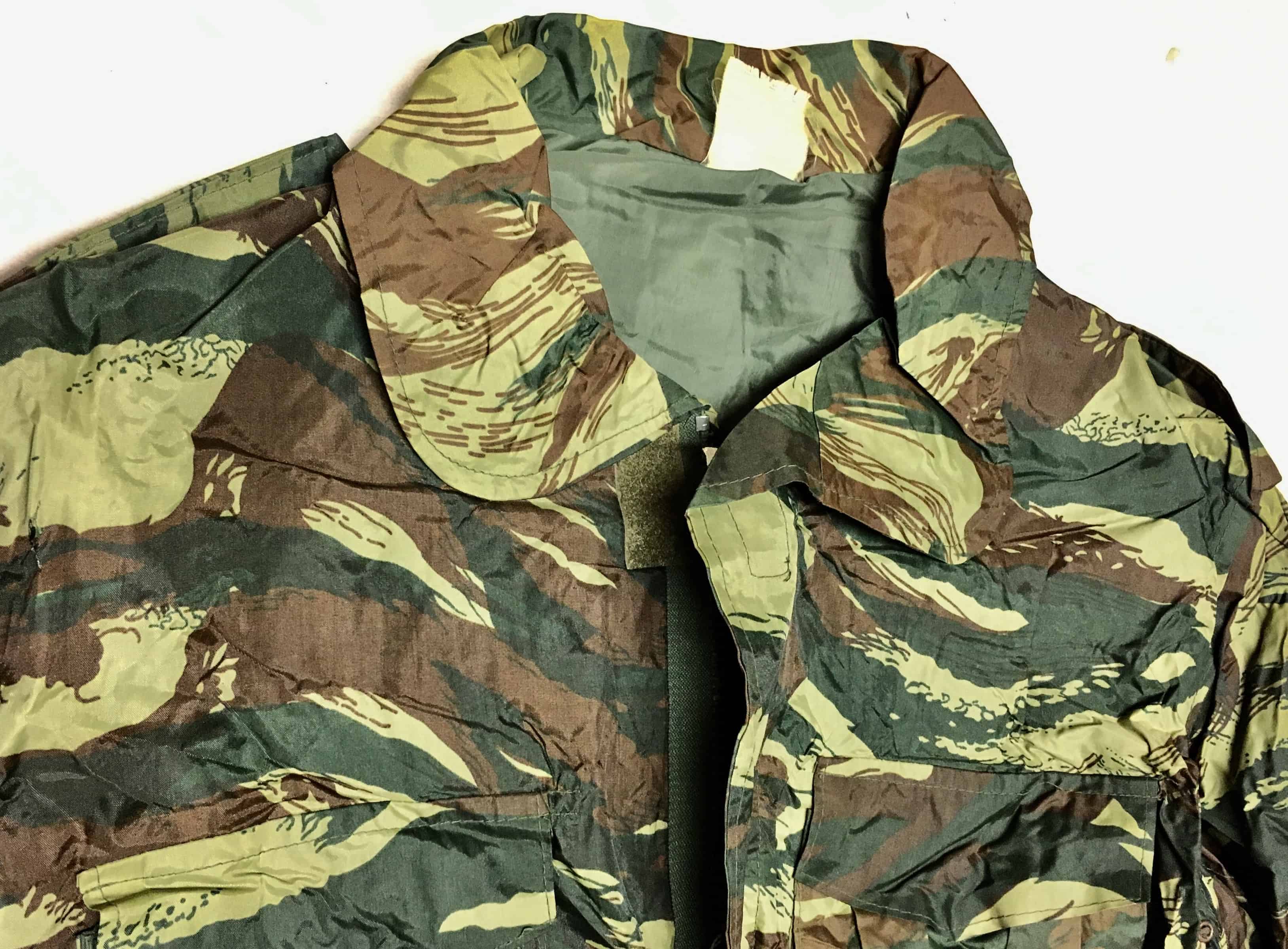 Iraqi Lizard Pattern Camouflage Rain Jacket Desert Storm - Enemy Militaria