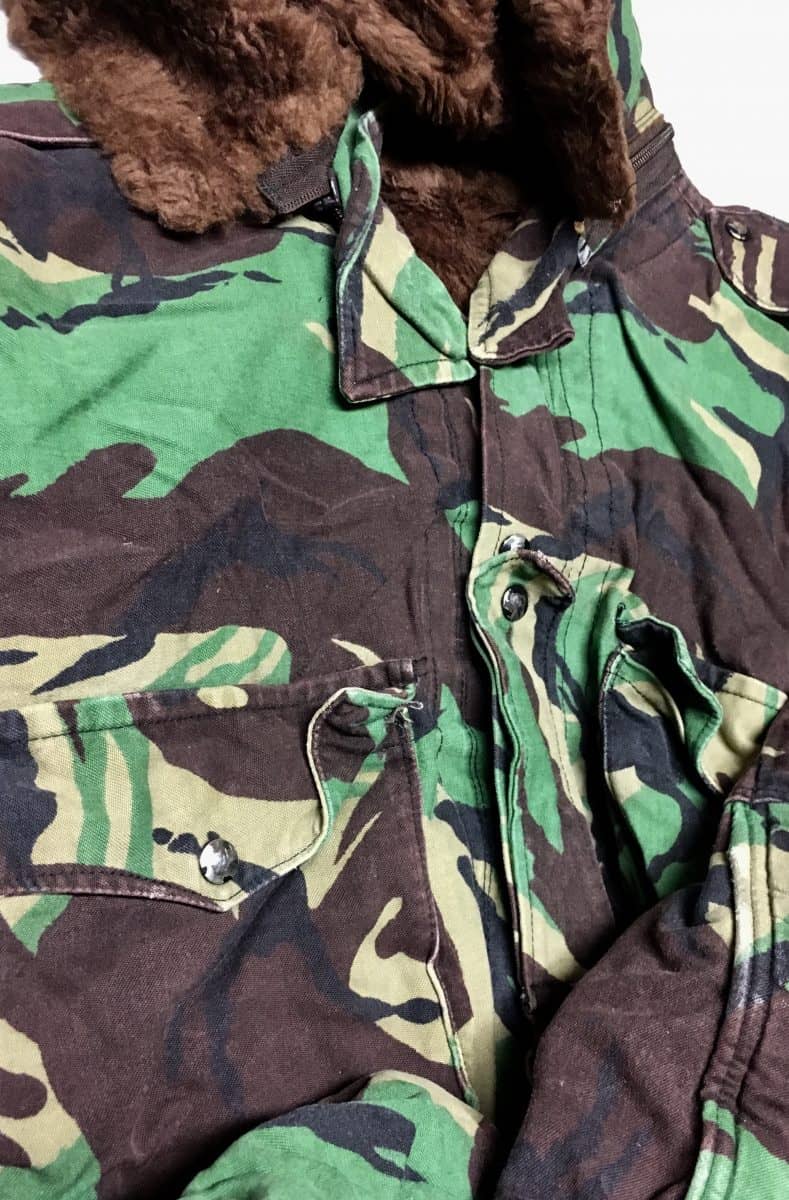 Iraqi DPM Camouflage Winter Jacket with Rare Lining Desert Storm ...