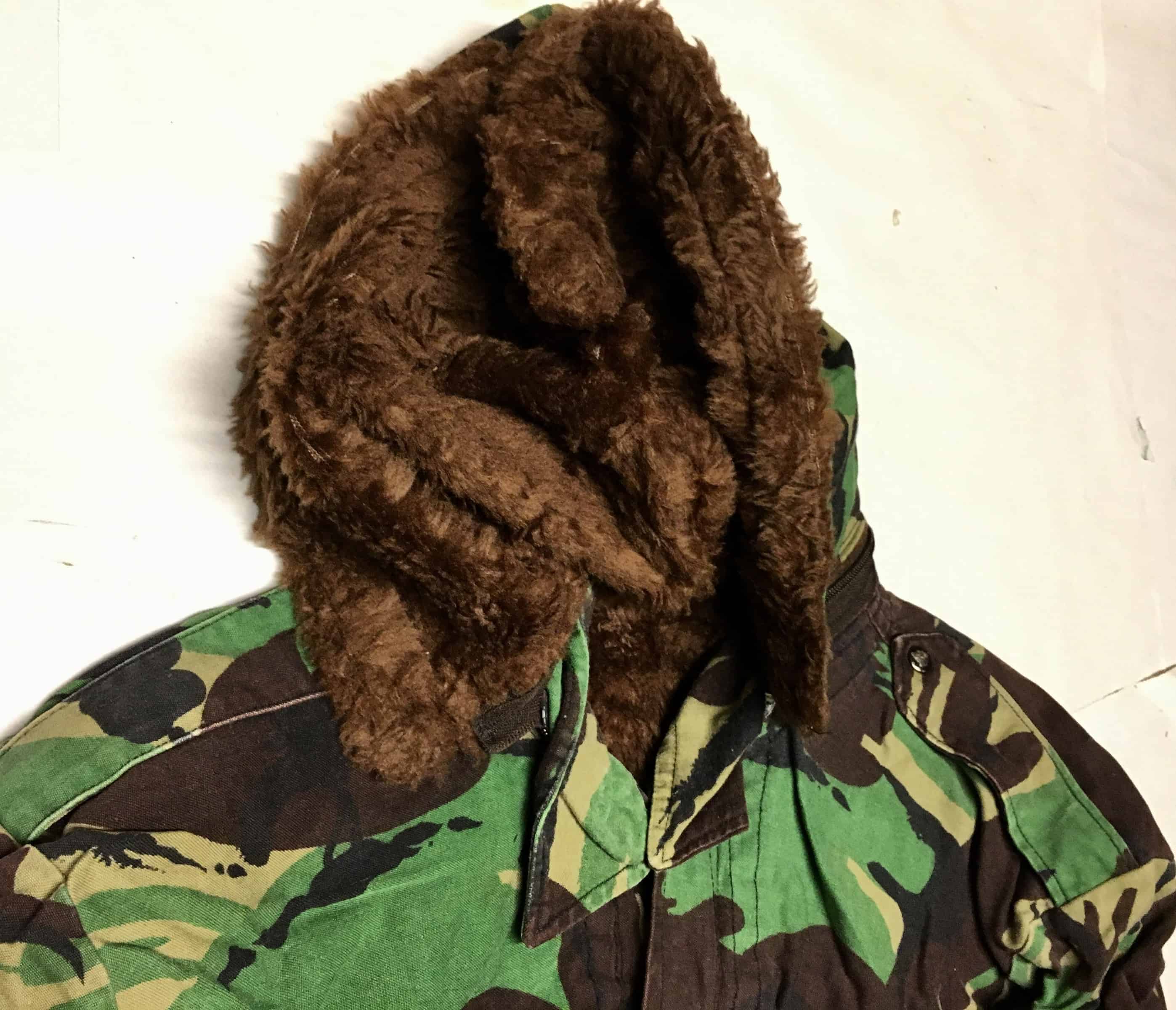 Iraqi DPM Camouflage Winter Jacket with Rare Lining Desert Storm ...