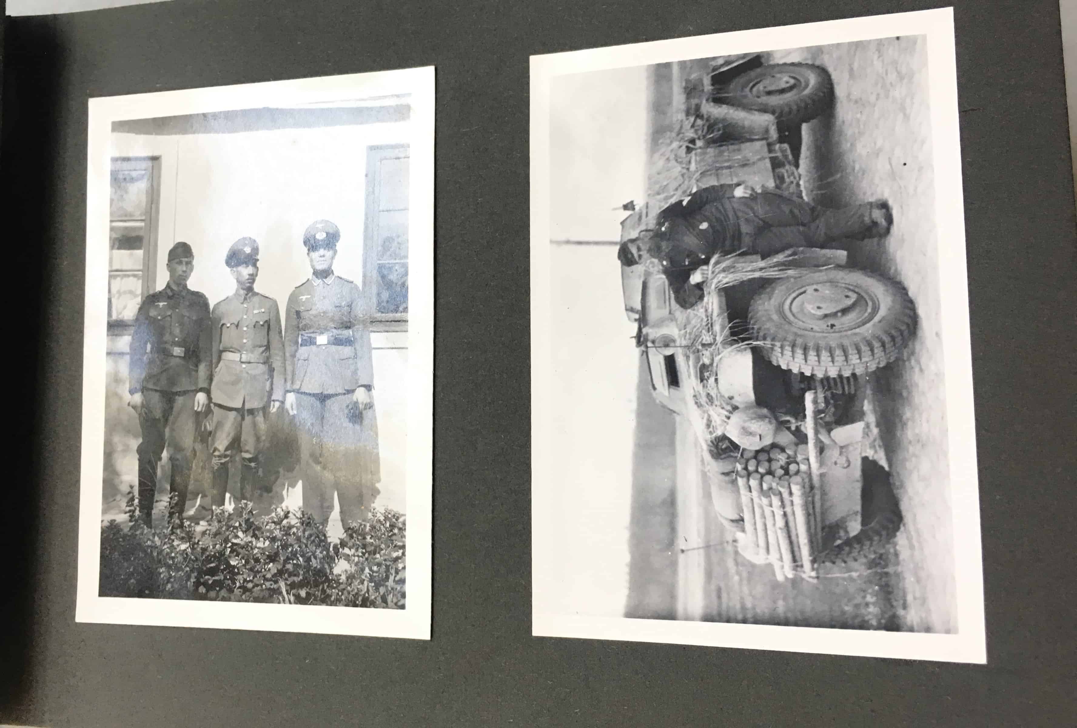 WW2 German Army 7th Panzer Division Reconnaissance Photo Album - Enemy ...