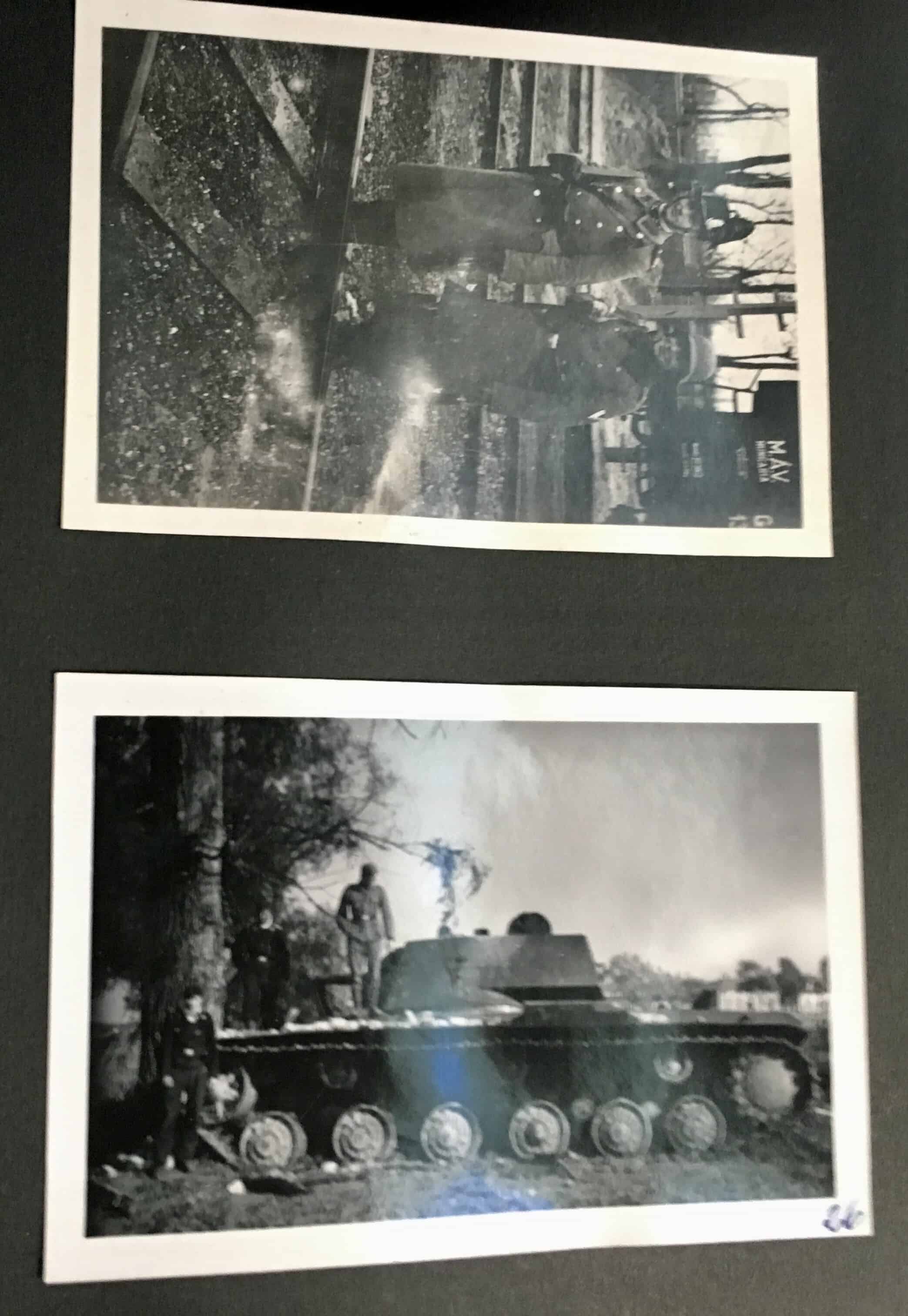 WW2 German Army 7th Panzer Division Reconnaissance Photo Album - Enemy ...