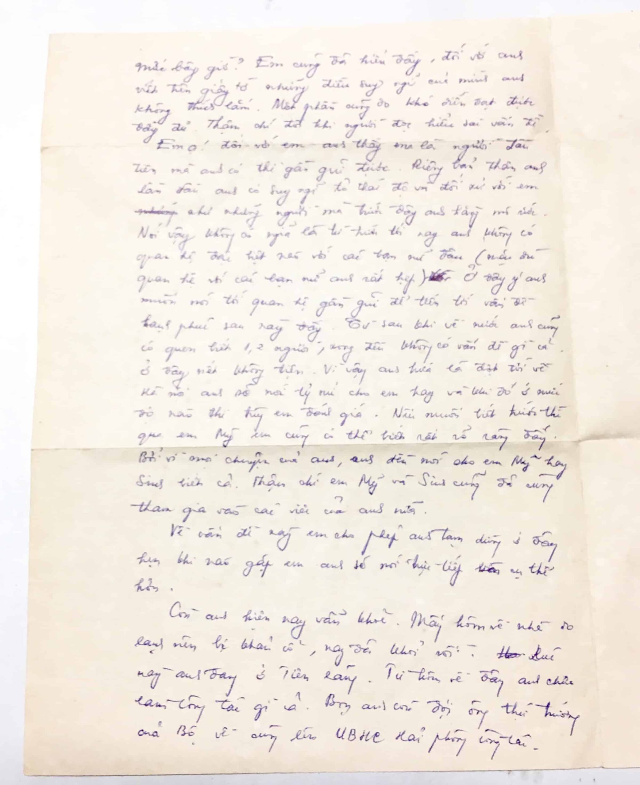 Translated North Vietnamese Army Envelope & First Love Letter to a ...