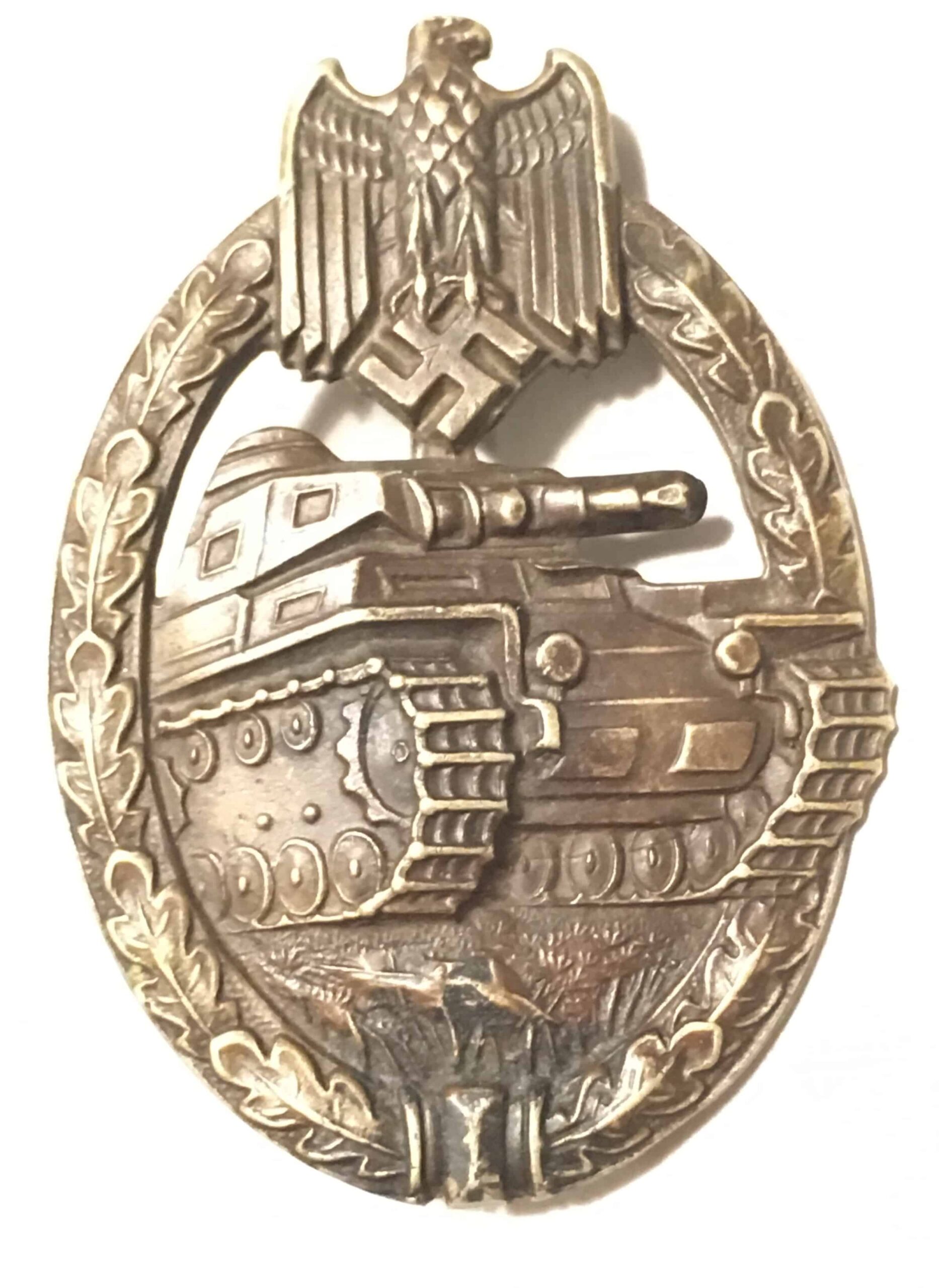 German WW2 Panzer Assault Badge - Enemy Militaria