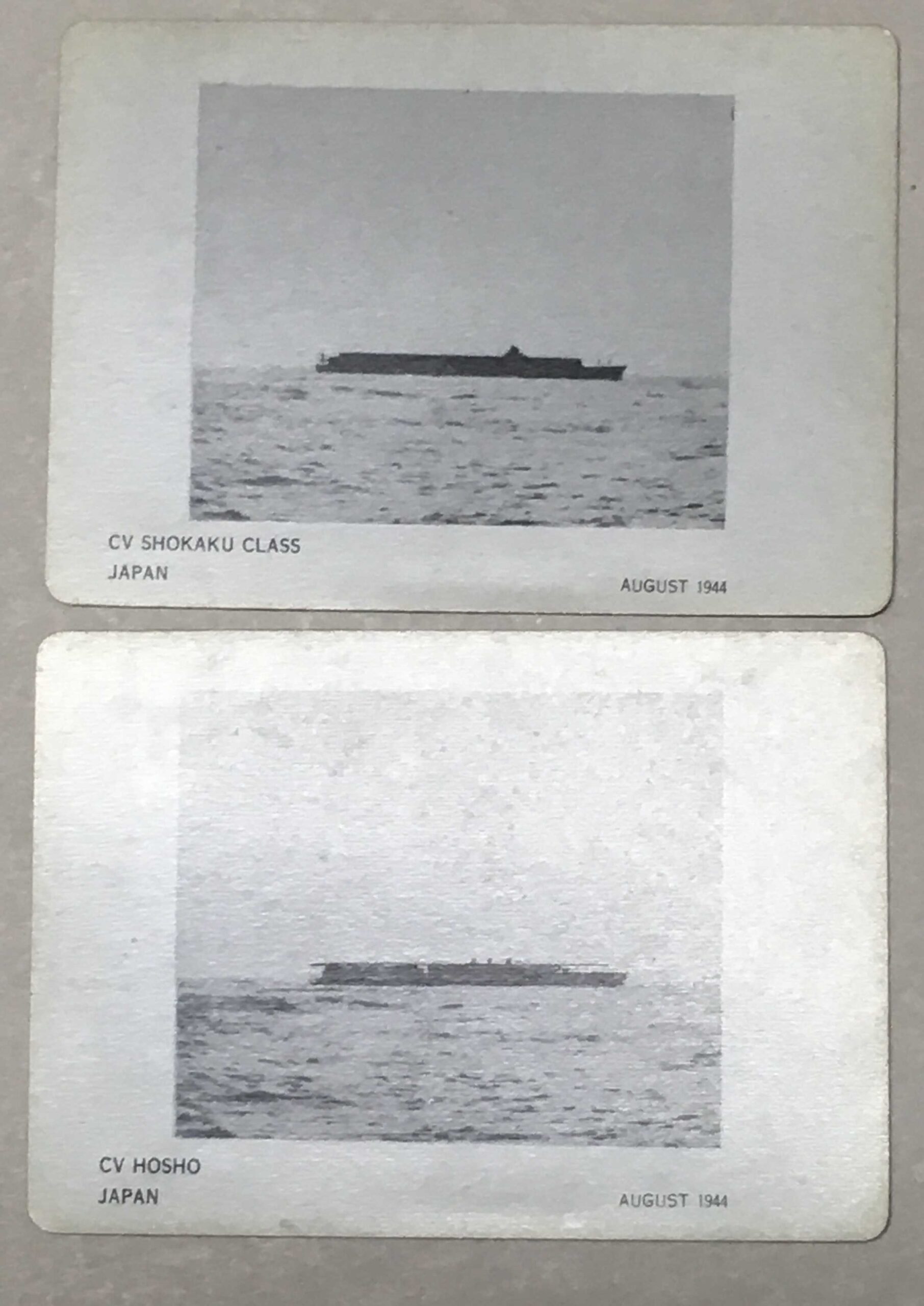 US WW2 Identification Flash Cards Japanese Aircraft and Ships - Enemy ...