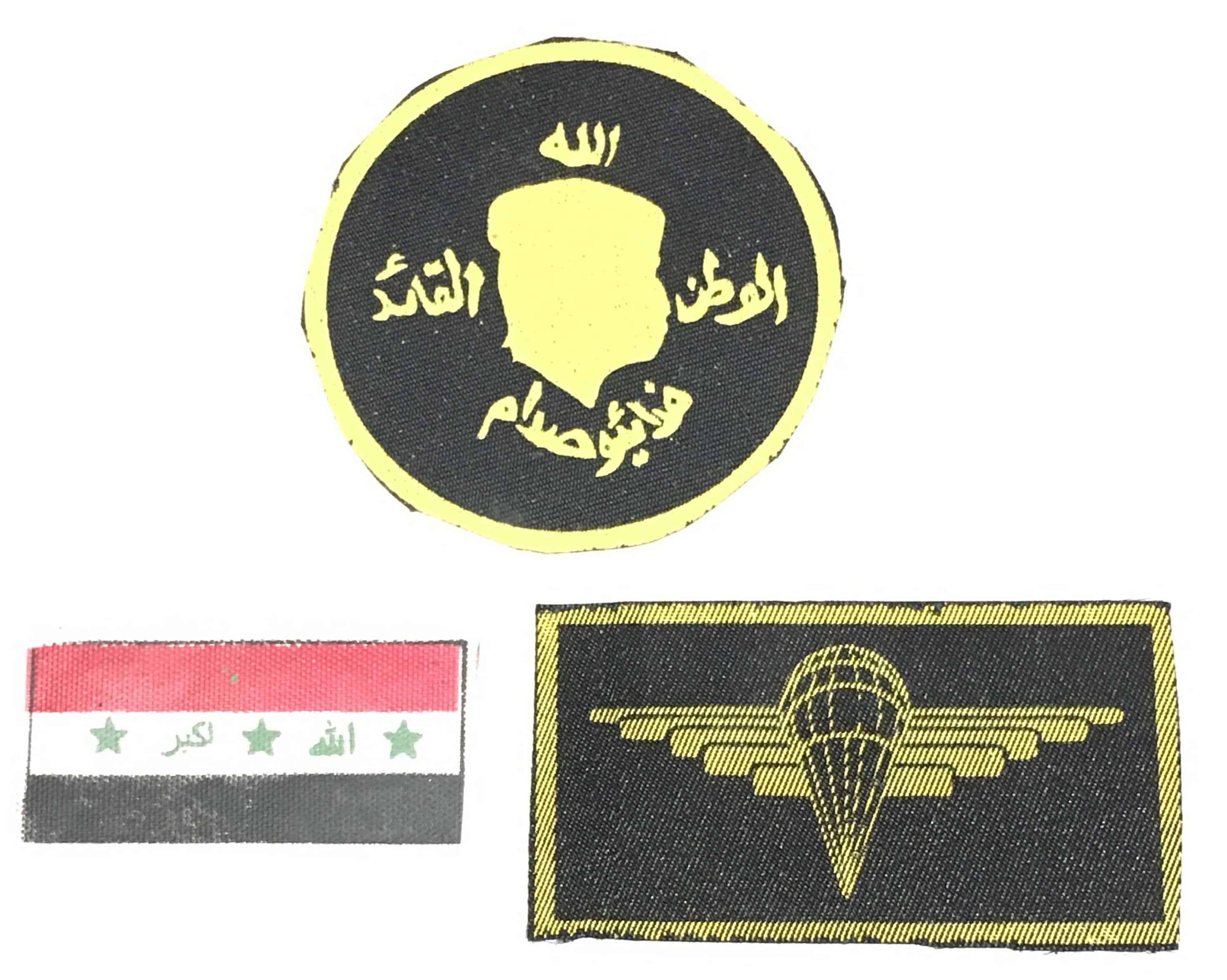 Iraqi Sadaam Fedayeen Printed Patch Set - Enemy Militaria