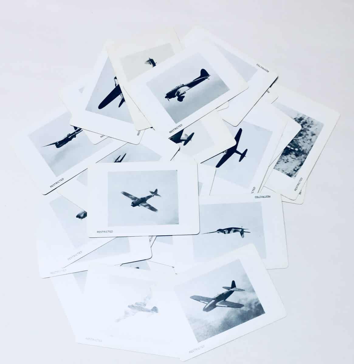 US WW2 Identification Flash Cards Japanese Aircraft and Ships - Enemy ...