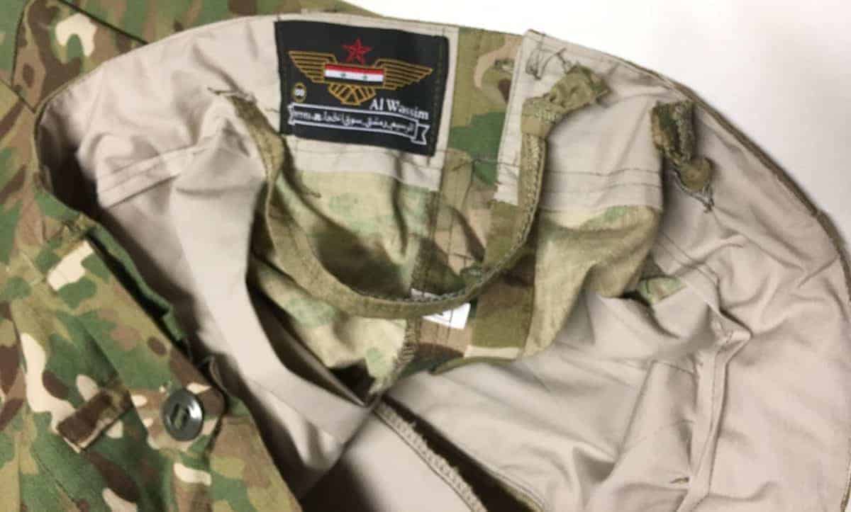 Syrian Army Commando General Camouflage Uniform - Enemy Militaria