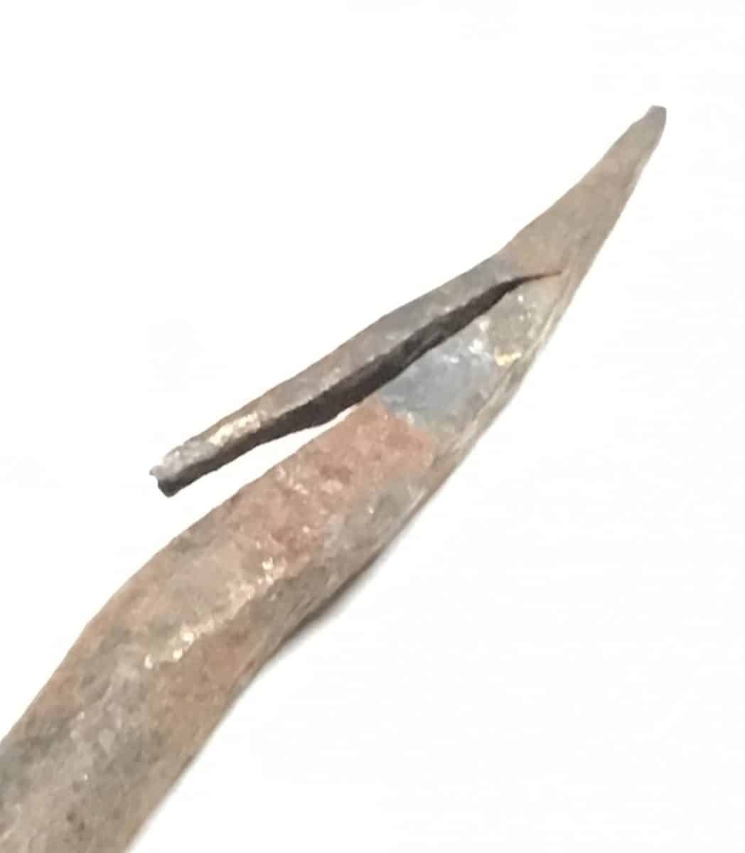 Viet Cong Jungle Made Steel Punji Stake - Enemy Militaria