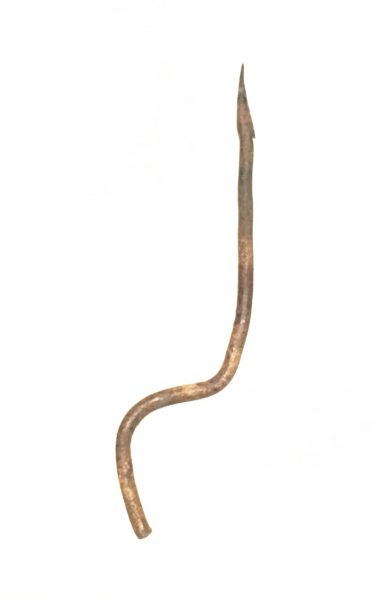 Viet Cong Jungle Made Steel Punji Stake - Enemy Militaria
