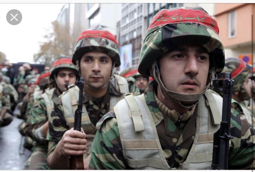 Iranian Insurgent Shi'ite Muslim Martyr's Headband - Red - Enemy Militaria