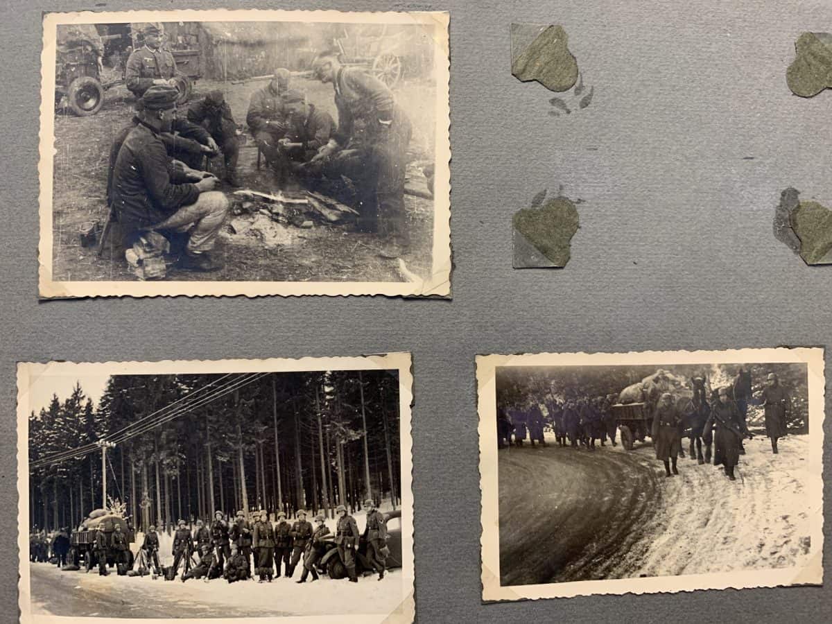German WW2 Photo Album 4th Infantry Regiment Poland France Russia ...
