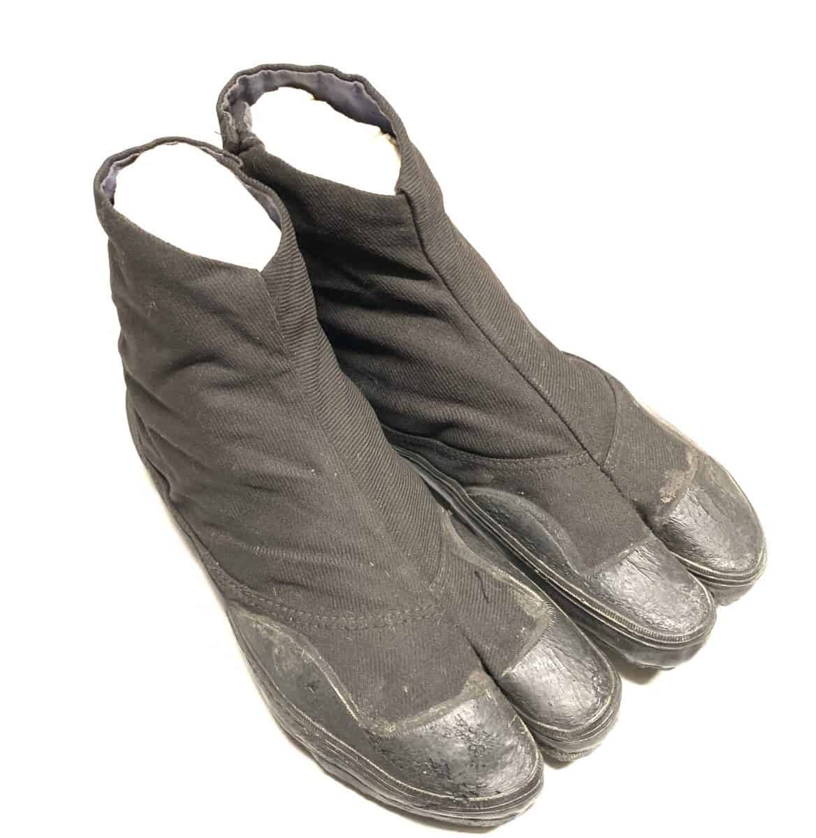 Japanese WW2 Army and Naval Landing Force Tabi Shoes - Enemy Militaria