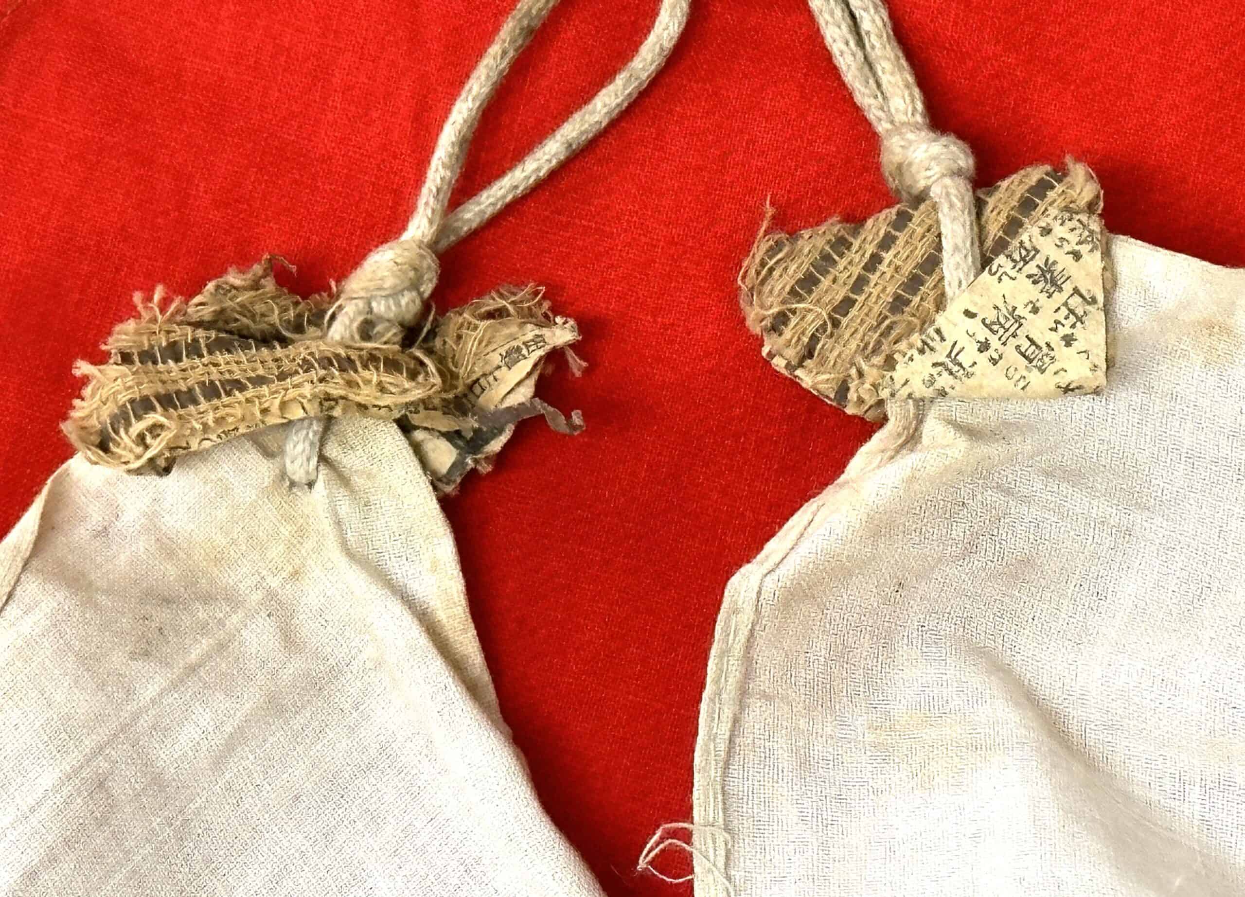 WW2 Japanese Army and Naval Landing Force Blood Stained Helmet Flag ...