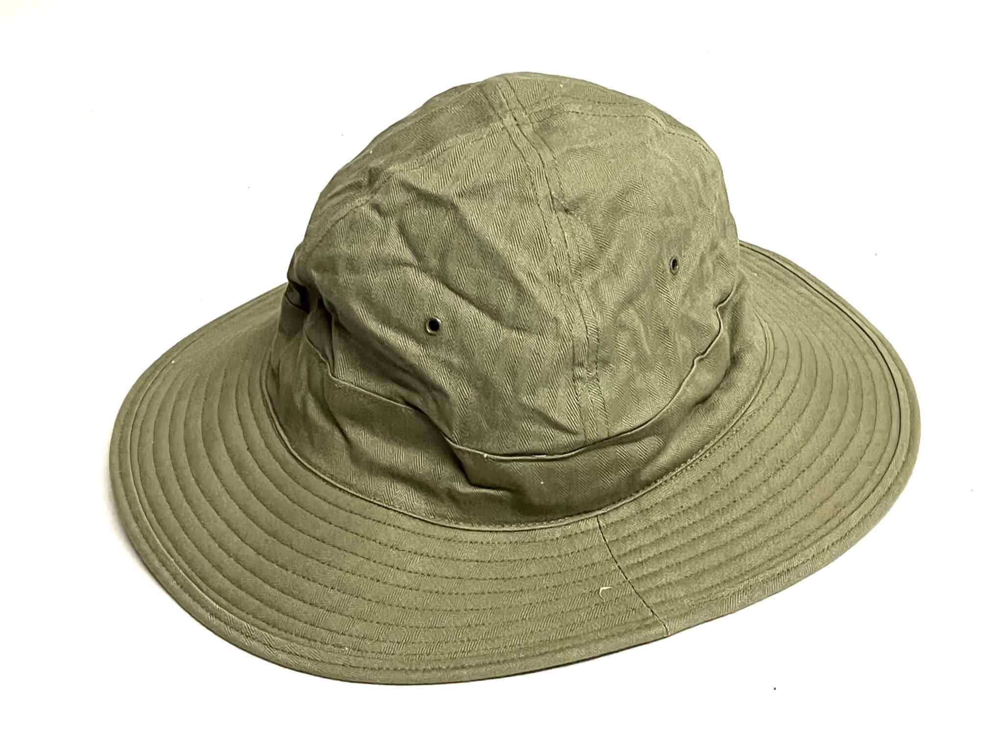 US Army WW2 HBT Hat 1941 Unissued - Enemy Militaria
