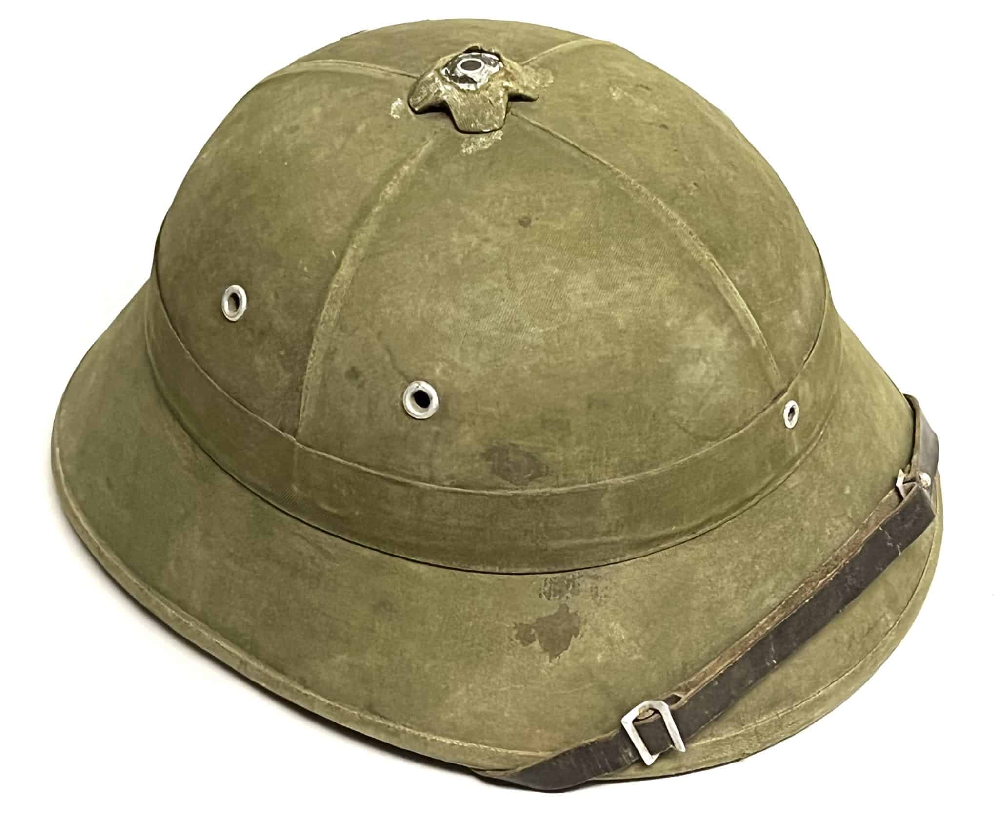 North Vietnamese Army 3rd Generation Cardboard Sun Helmet - Named on ...