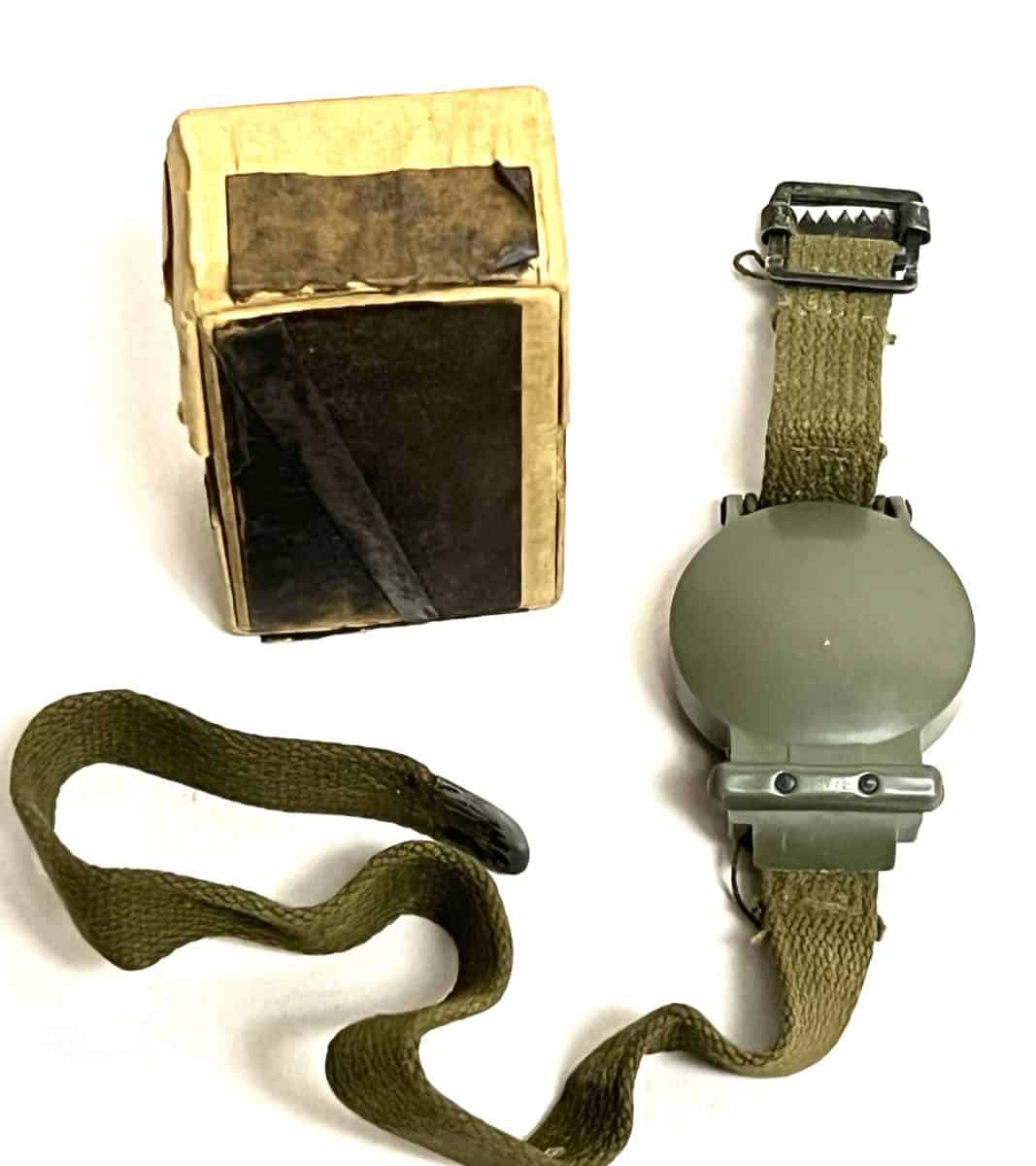 US Korean War Wrist Compass in the Box - Enemy Militaria