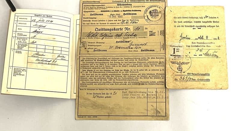 German WW2 Identification Book for Fortification Builder - Enemy Militaria