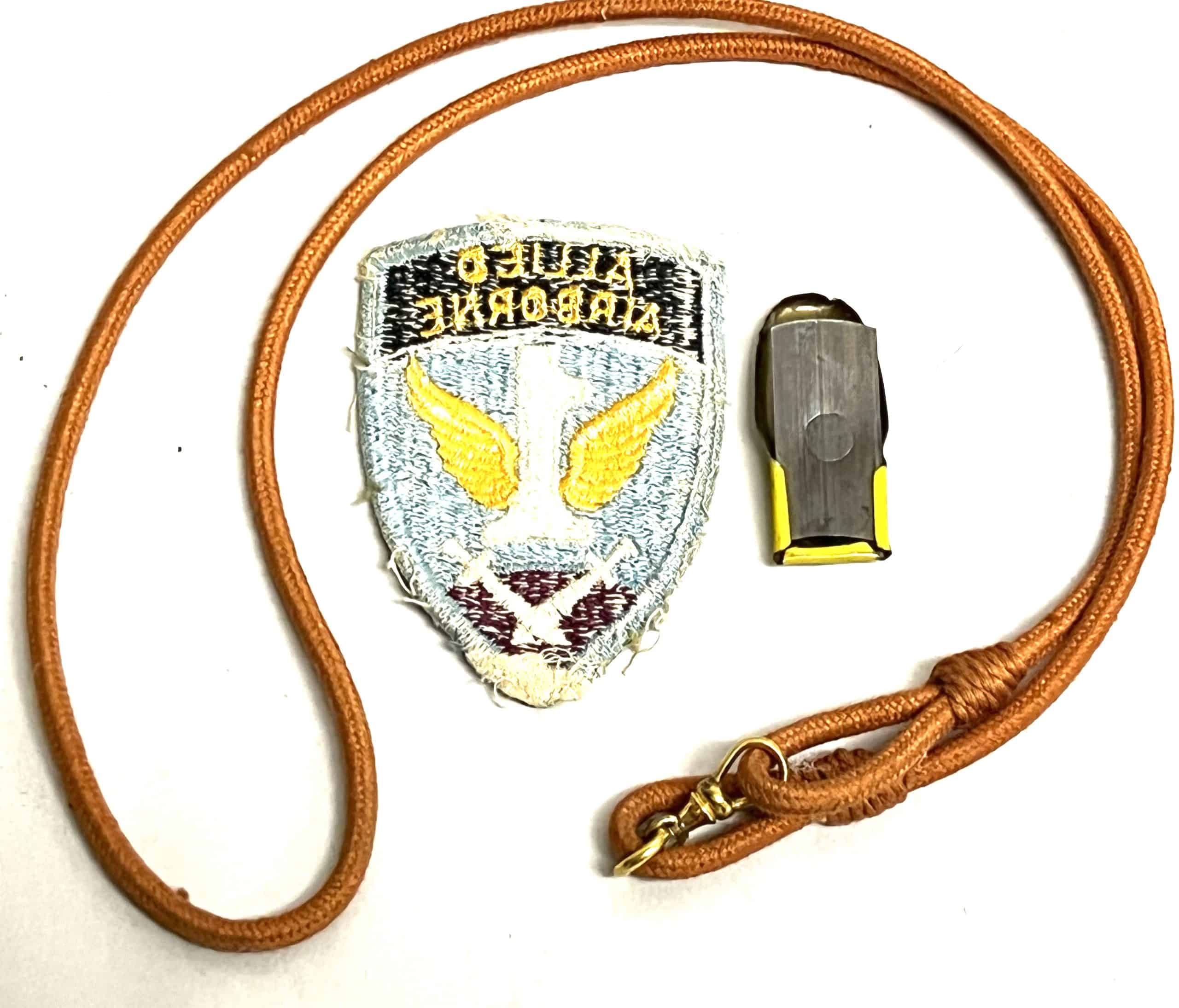 US WW2 Army 1st Allied Airborne Corps Patch Cricket and Holland Lanyard ...