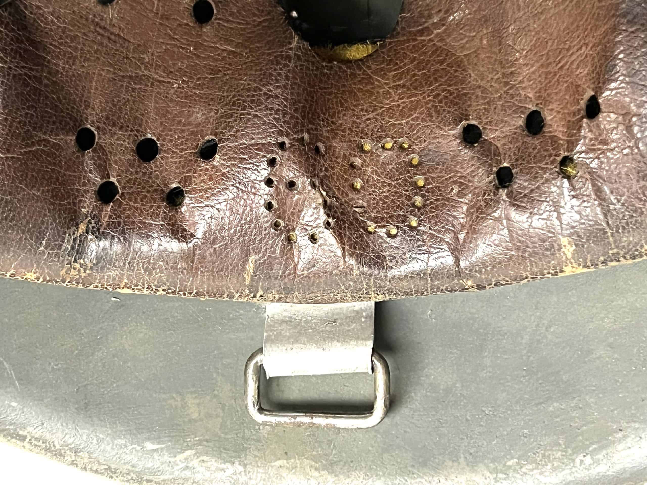 Italian WW2 RSI Naval (Commando) M33 Helmet - Enemy Militaria