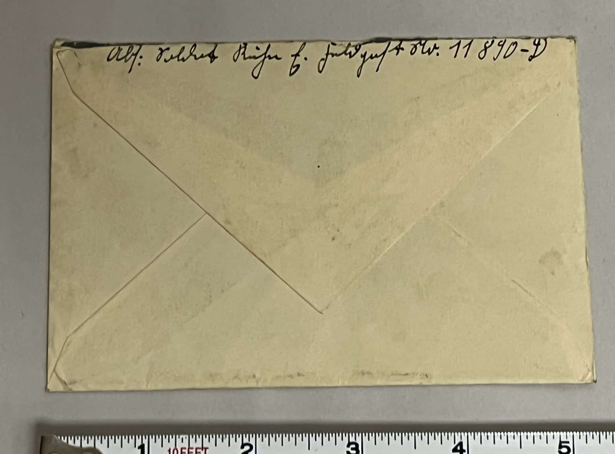 German WW2 Fieldpost Envelope - Enemy Militaria