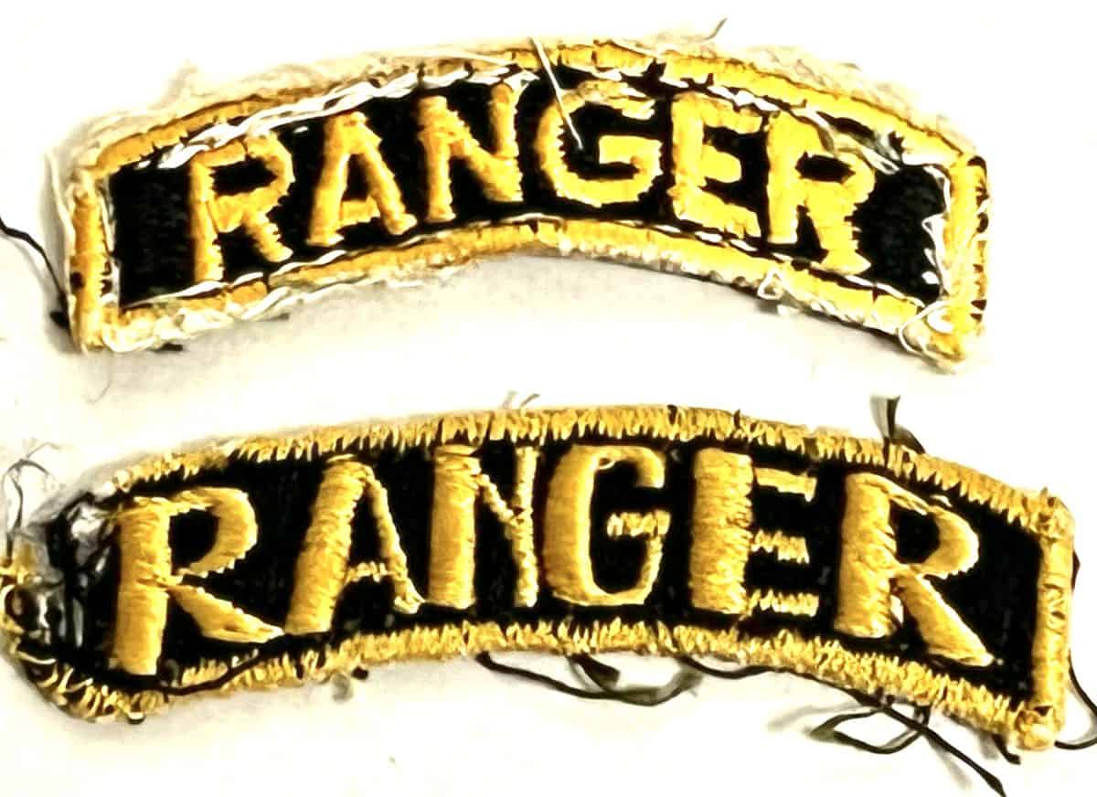 US Vietnam War Ranger Tab Set - Enemy Militaria