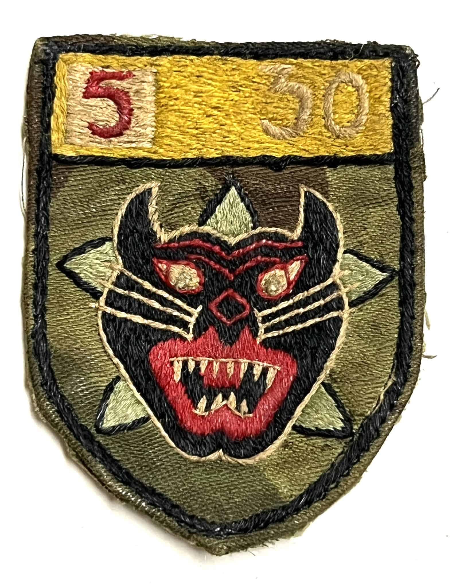 ARVN BDQ Ranger Patch 5th Co. 50th Bn. - Enemy Militaria