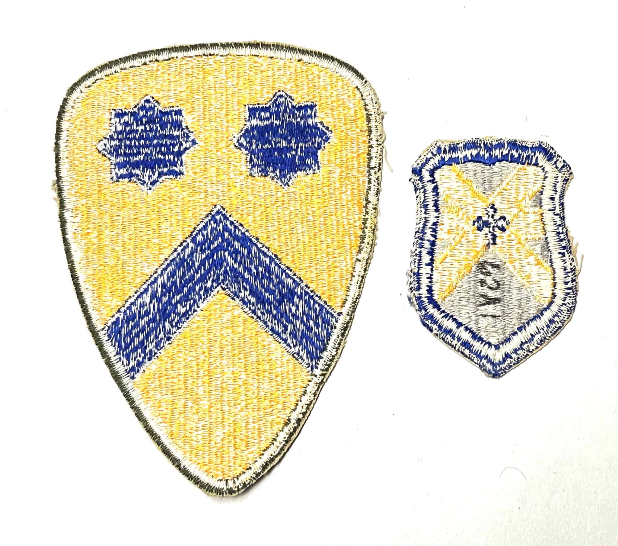 US WW2 2nd Cavalry Division Patch & 62nd Cavalry Regiment Patch - Enemy ...