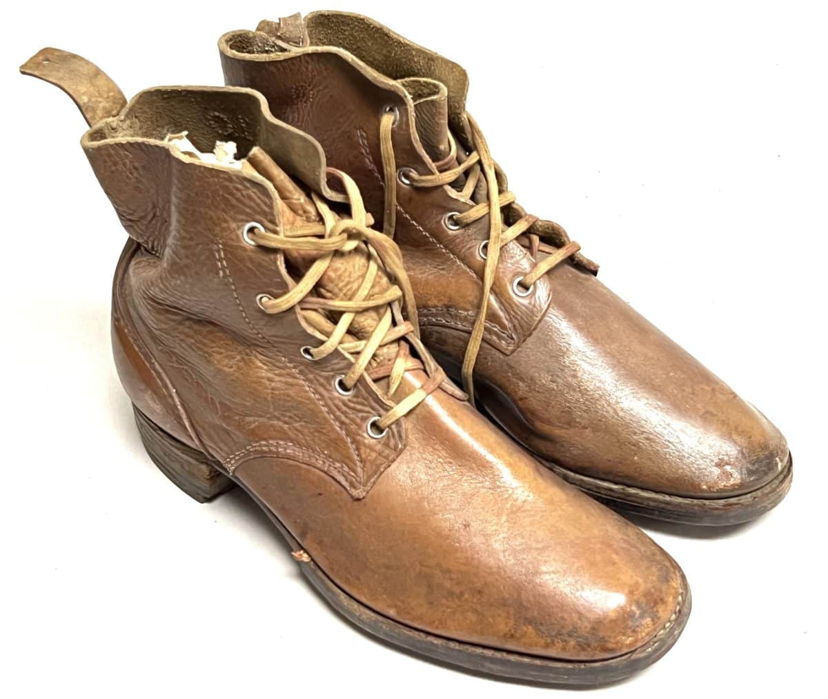 Japanese WW2 Army 1941 Enlisted Boots with Hobnails Large Size - Enemy ...