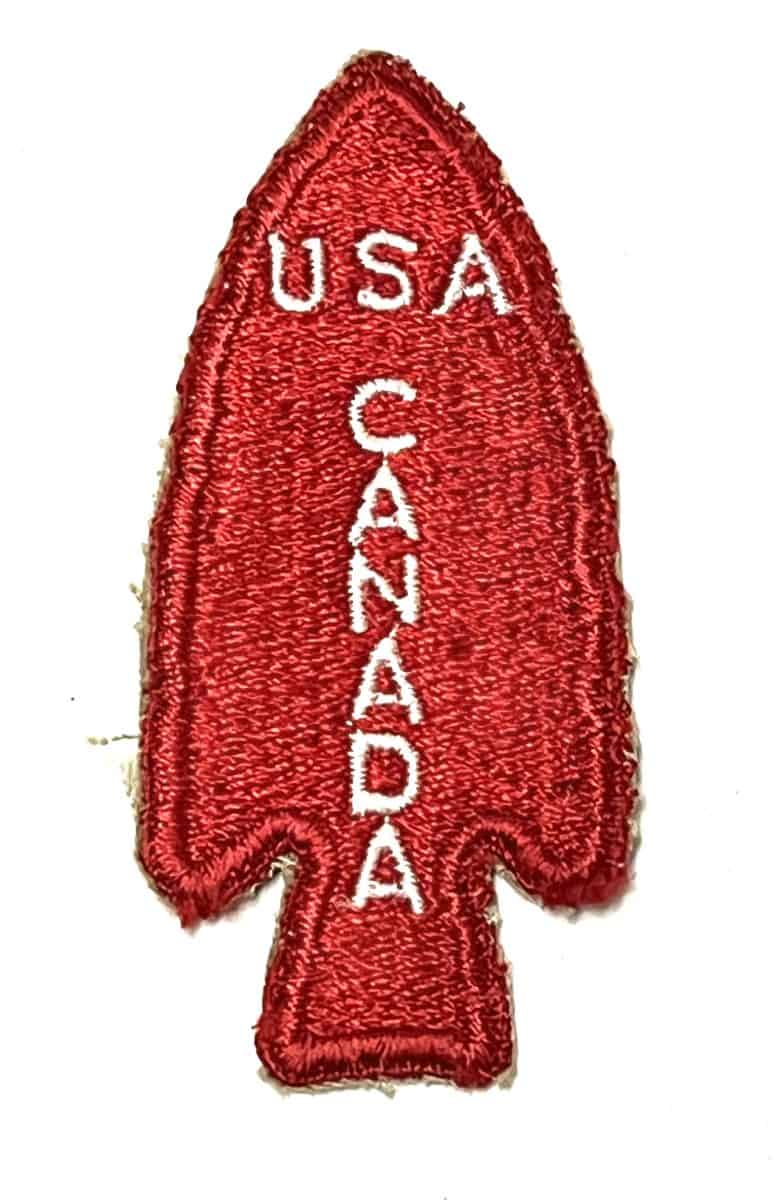 WW2 US 1SSF Shoulder Patch - Enemy Militaria