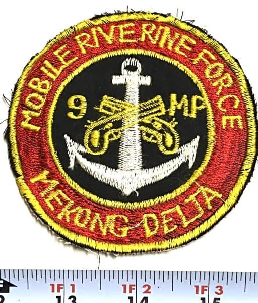 US Vietnam 9th MP Co Patch Mobile Riverine Force Mekong Delta Patch ...