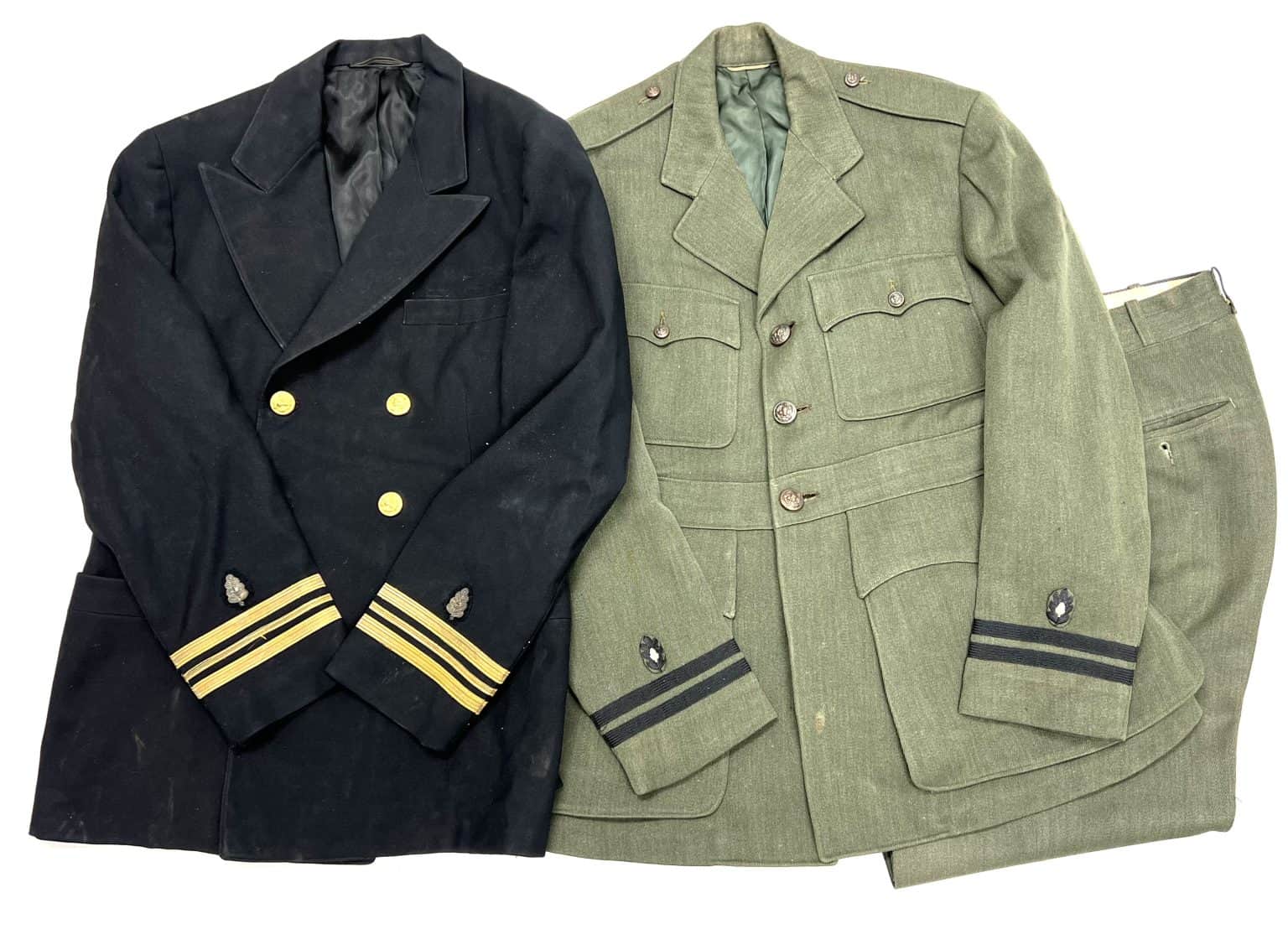 US WW2 USN USMC Flight Surgeon Uniforms - Enemy Militaria