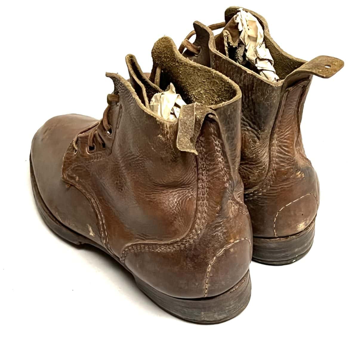Japanese WW2 Army 1941 Enlisted Boots with Hobnails Large Size - Enemy ...