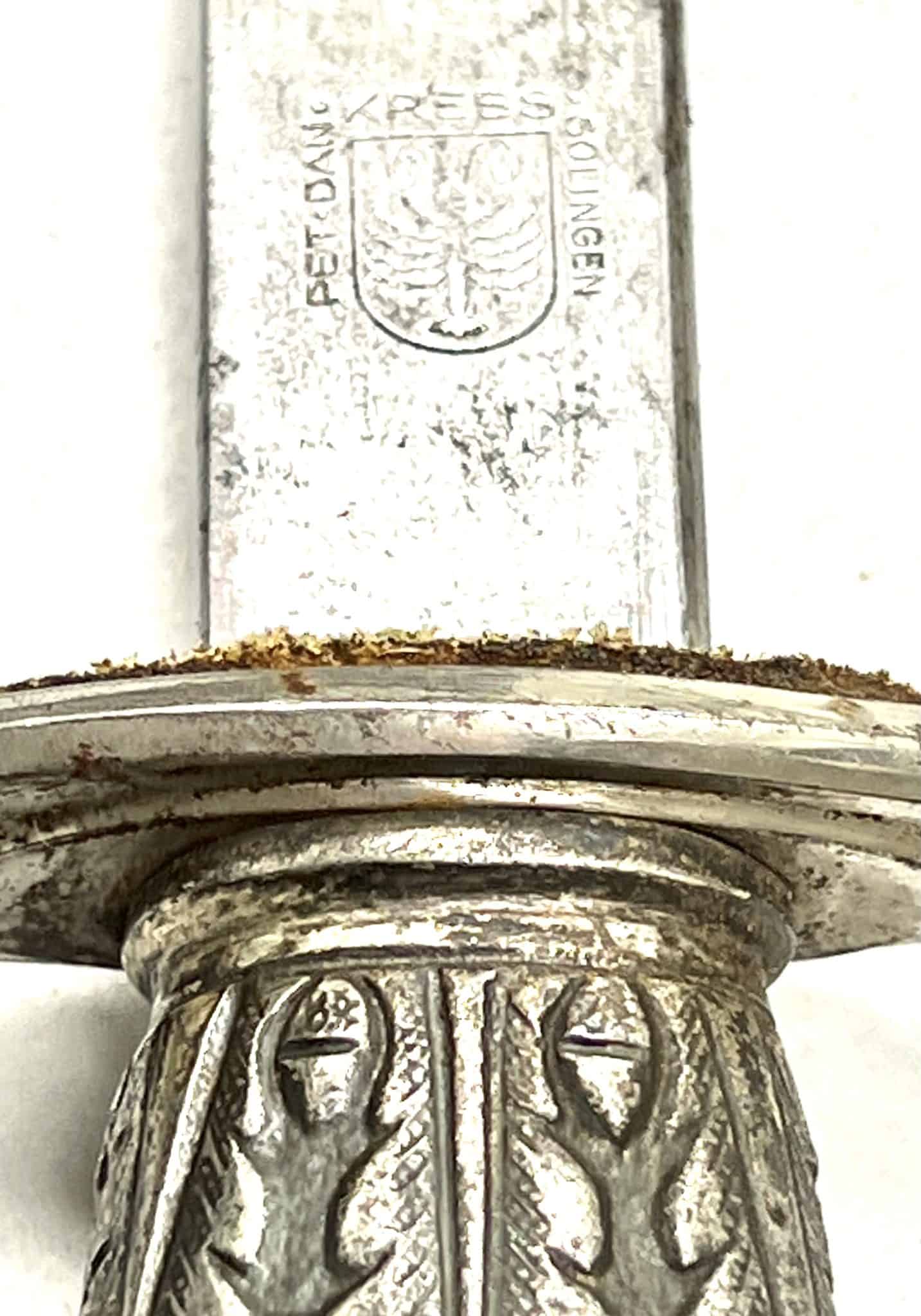 German WW2 NCO SS Sword - Enemy Militaria