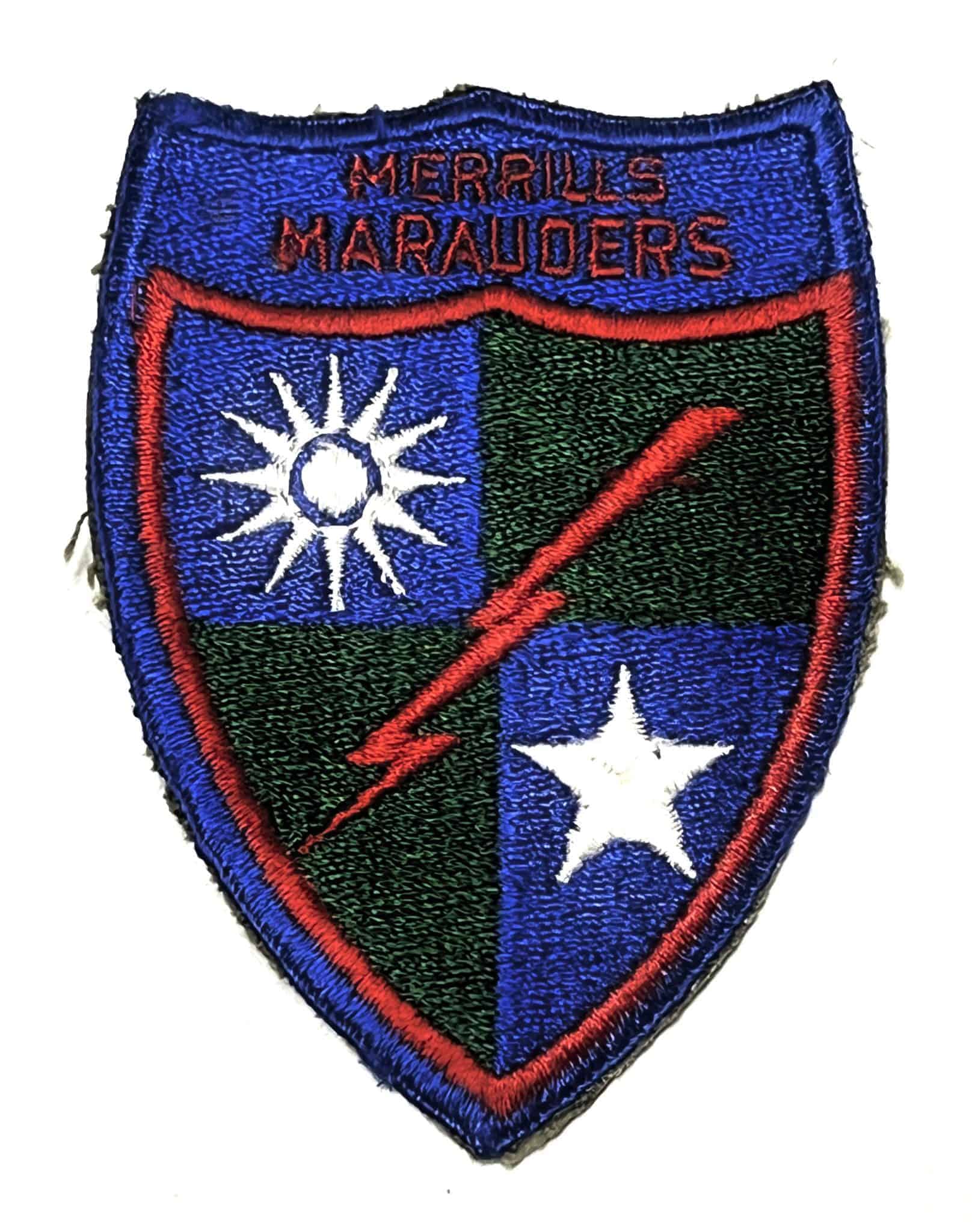 US WW2 Merrill's Marauders Patch - Enemy Militaria