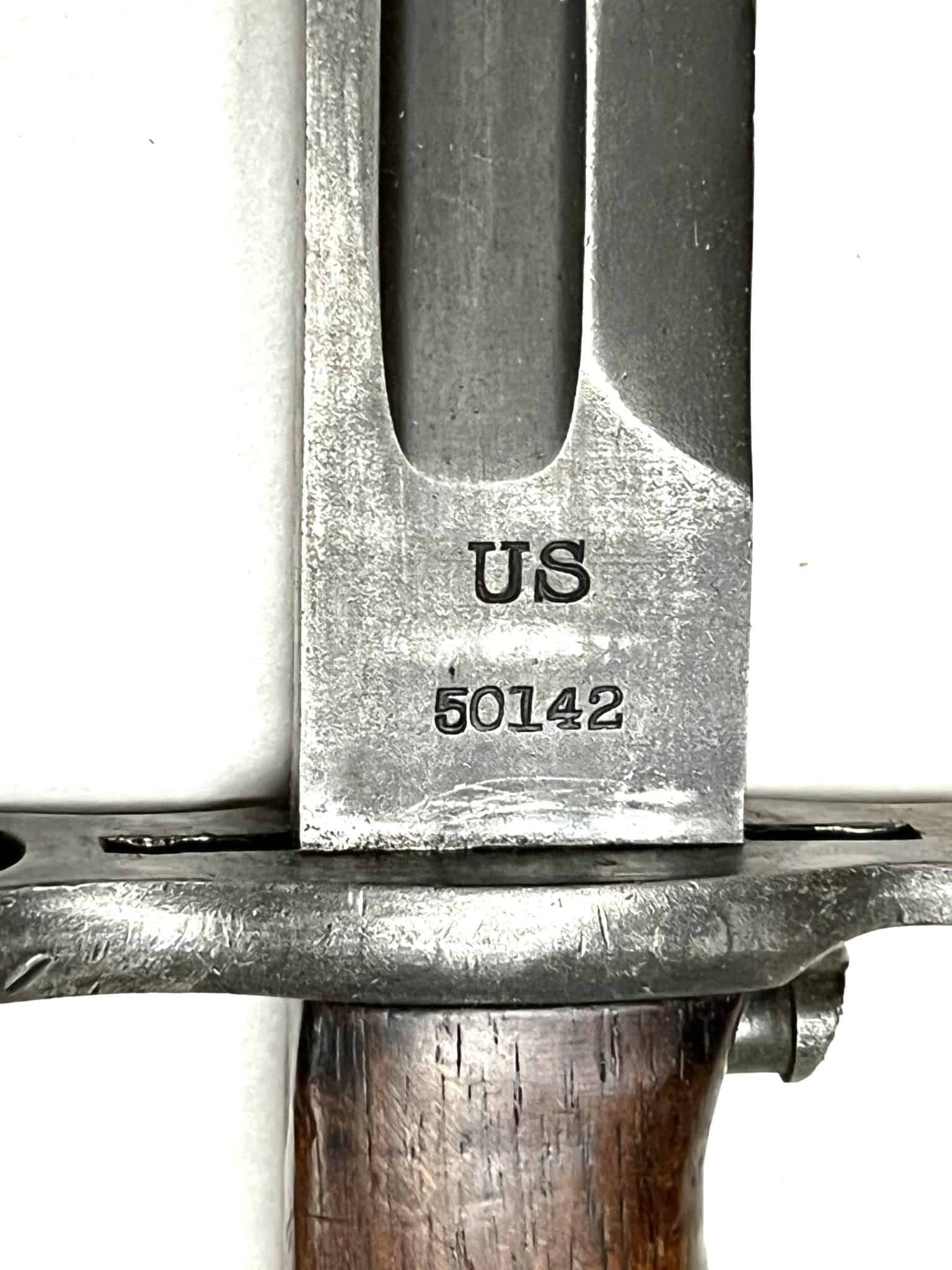 US WW1 WW2 Model 1905 Bayonet SA 1906 with M3 Scabbard - Enemy Militaria