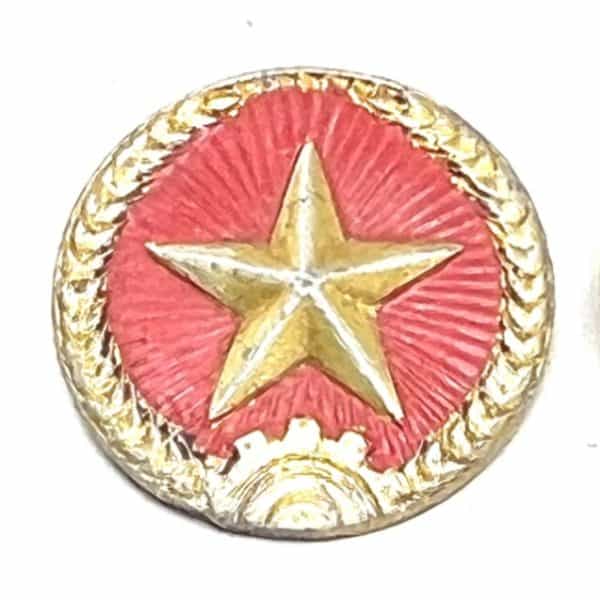 North Vietnamese Army Cap Badge Pinback Rare Wartime Example - Enemy ...
