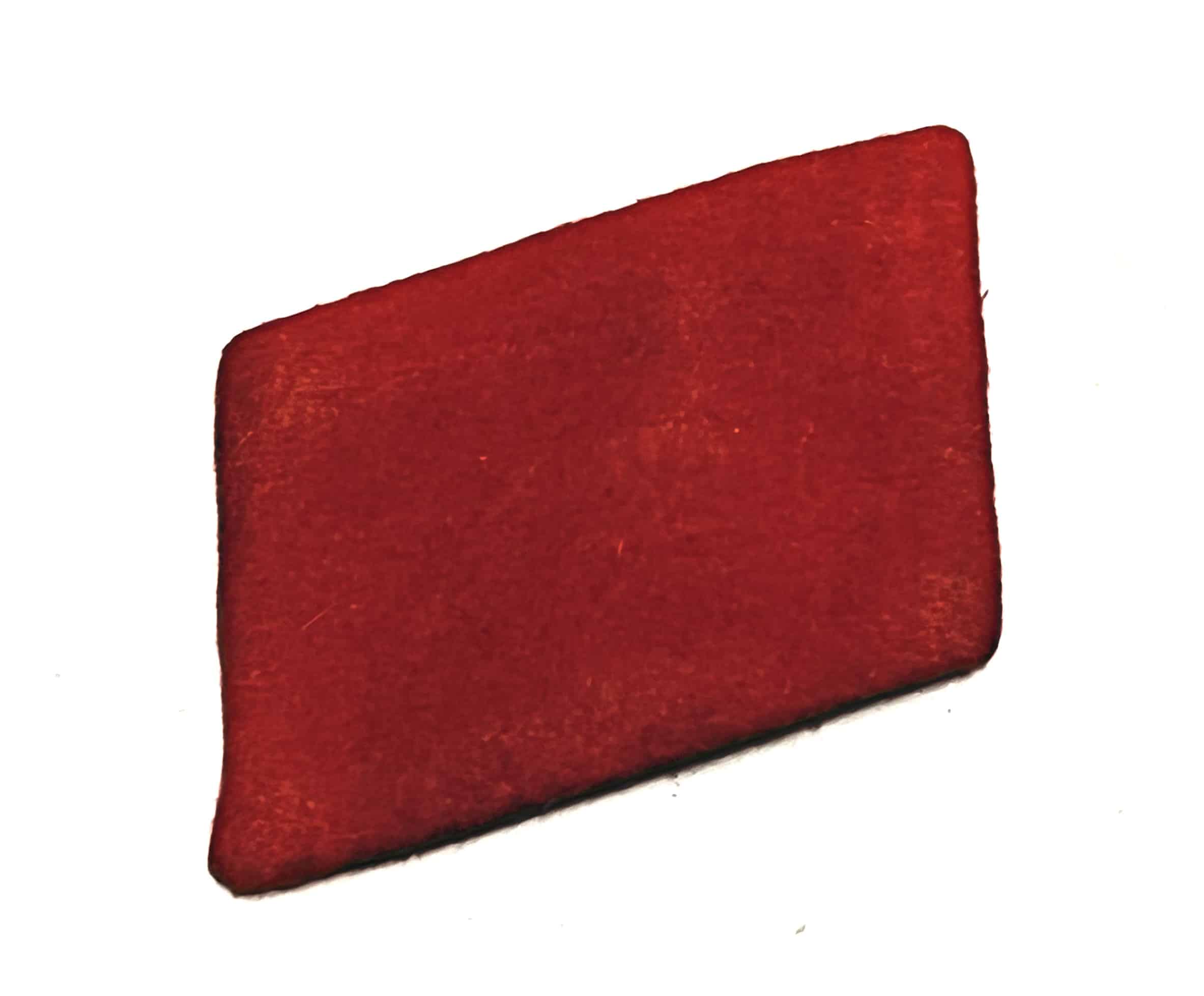 WW2 German Flak Collar Tab Red Single - Enemy Militaria