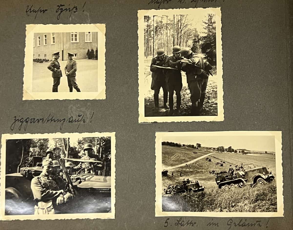WW2 German 54th Artillery Regiment Photo Album TRANSLATED - Enemy Militaria