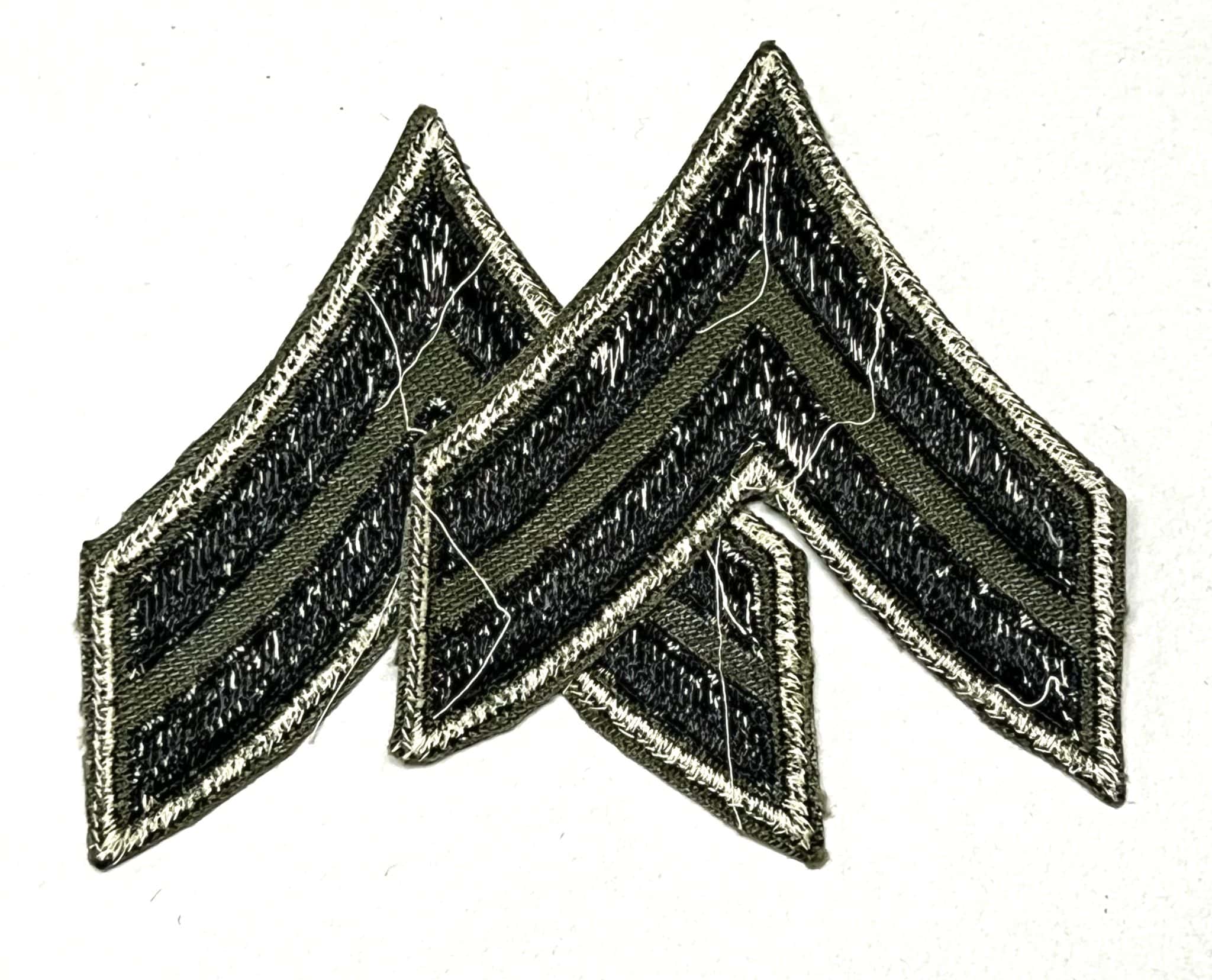 Vietnam War US 1st Issued Subdued Corporal Chevron Stripes Pair NOS ...