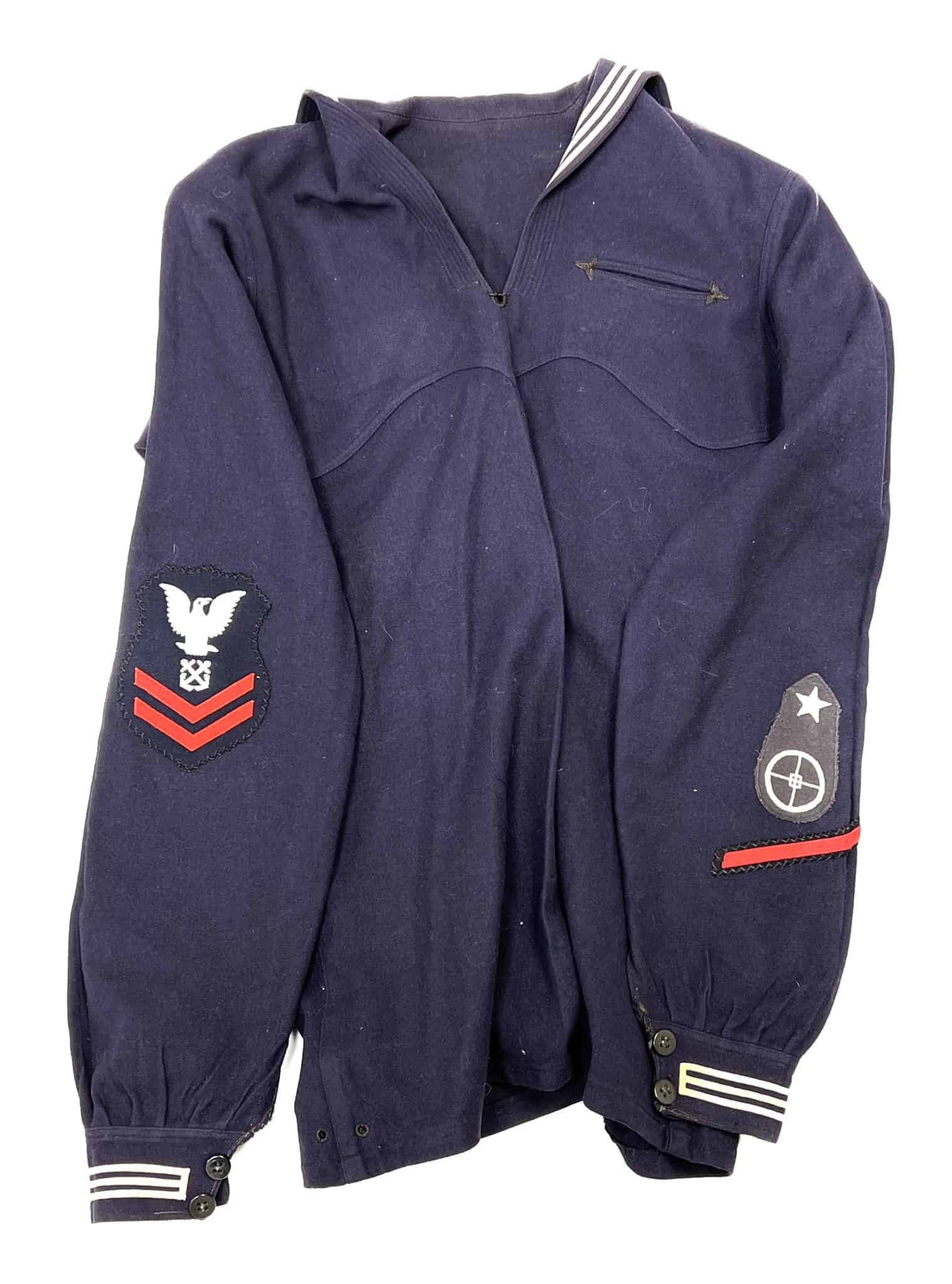 WW2 US Navy Petty Officer 2nd Class - Gun Pointer 1st Class Jumper ...
