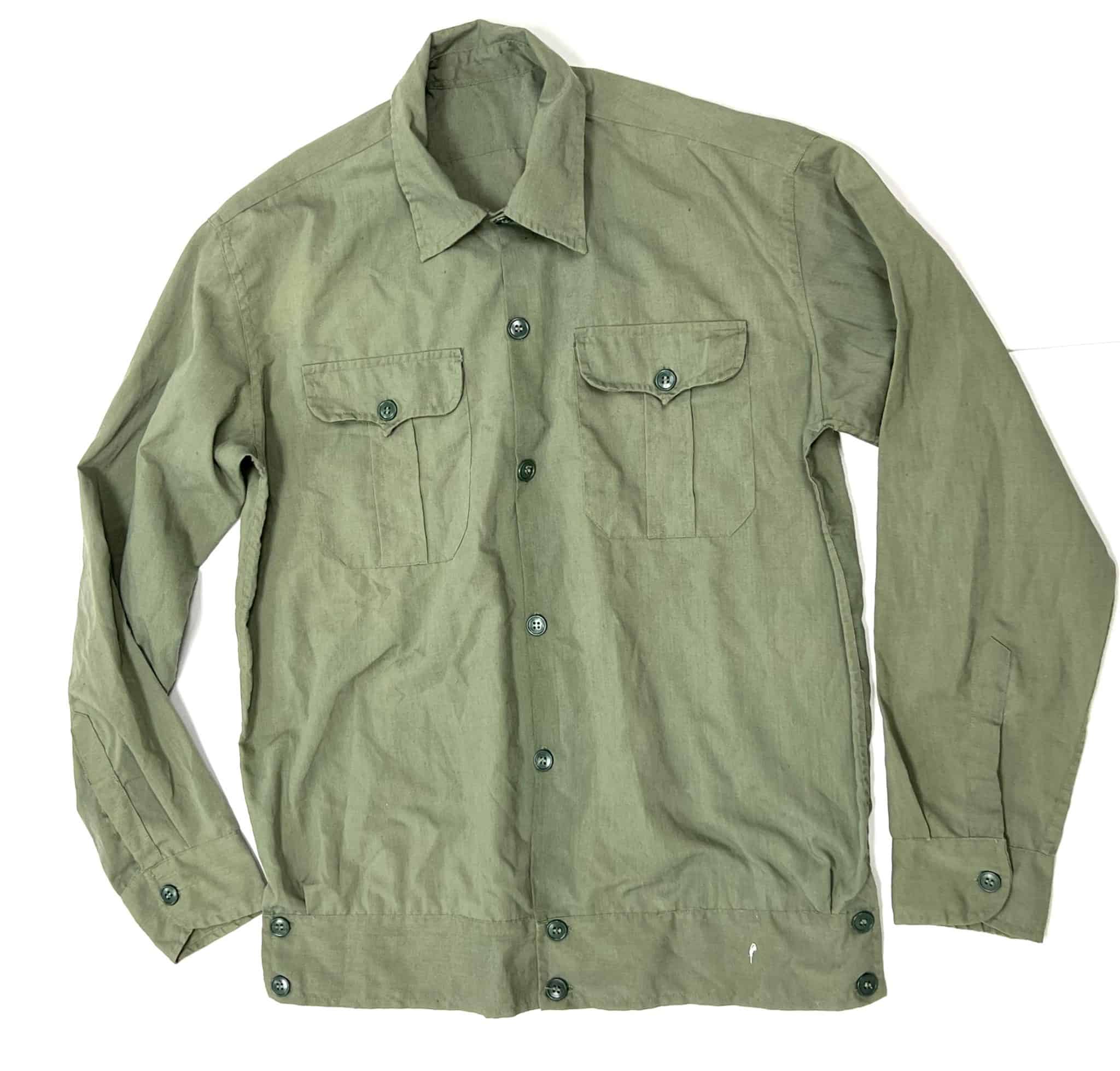 North Vietnamese Army Battle Jacket Lightweight Cotton - Enemy Militaria