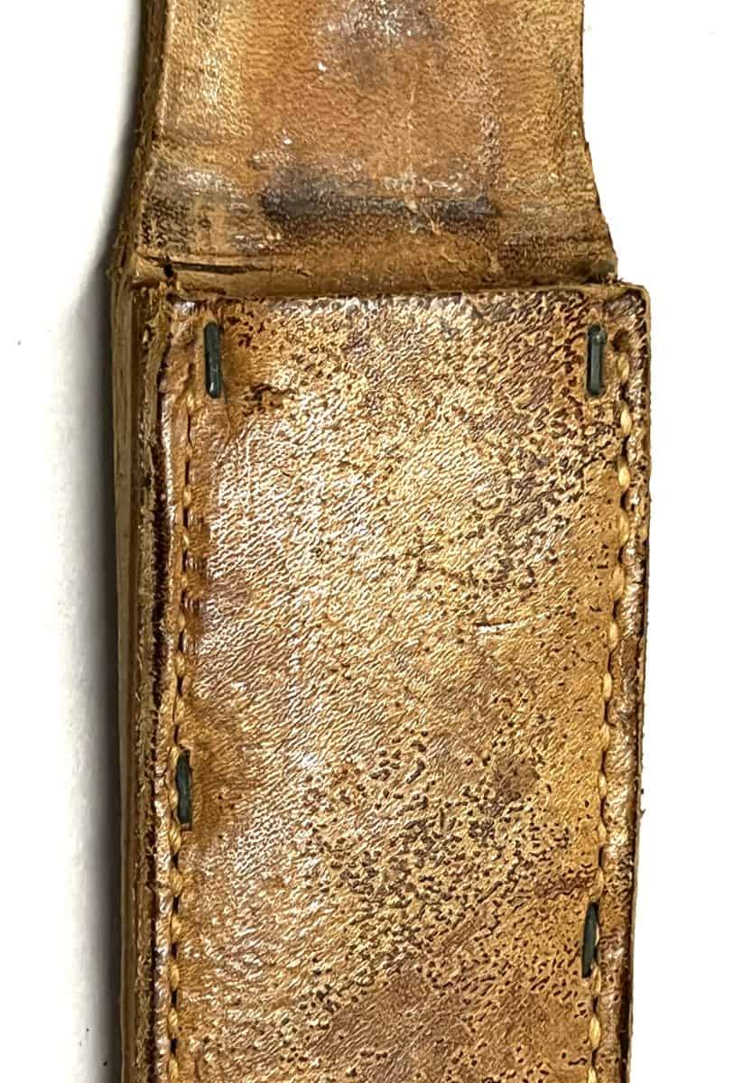 USMC WW2 KaBar Knife with Scabbard - Enemy Militaria