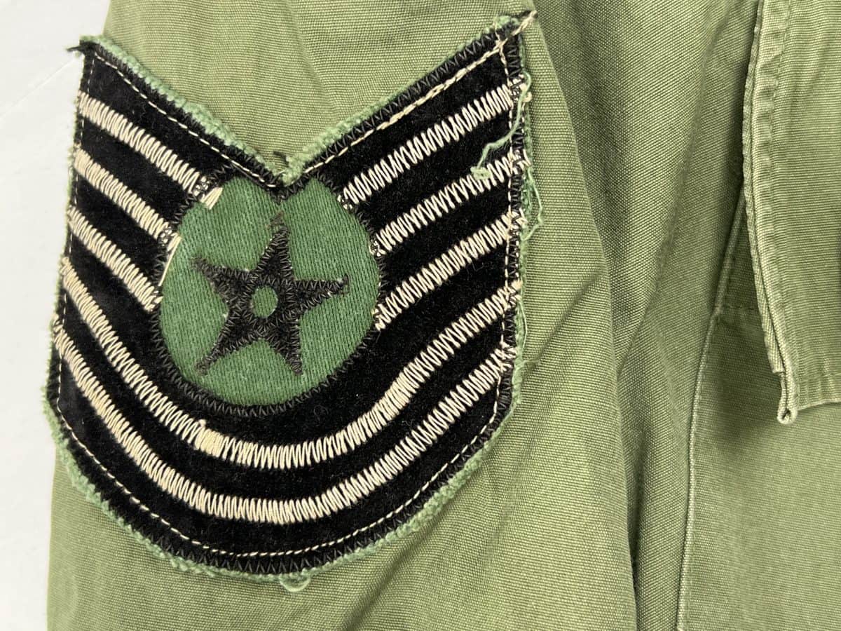 Vietnam War USAF Poplin Jungle Jacket 1967 MR with In Country Insignia ...