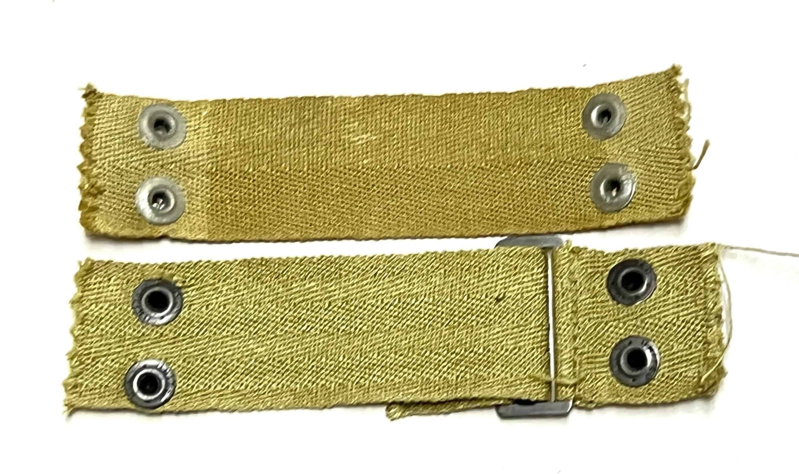 WW2 US M1 Helmet Liner Neck Straps - Enemy Militaria